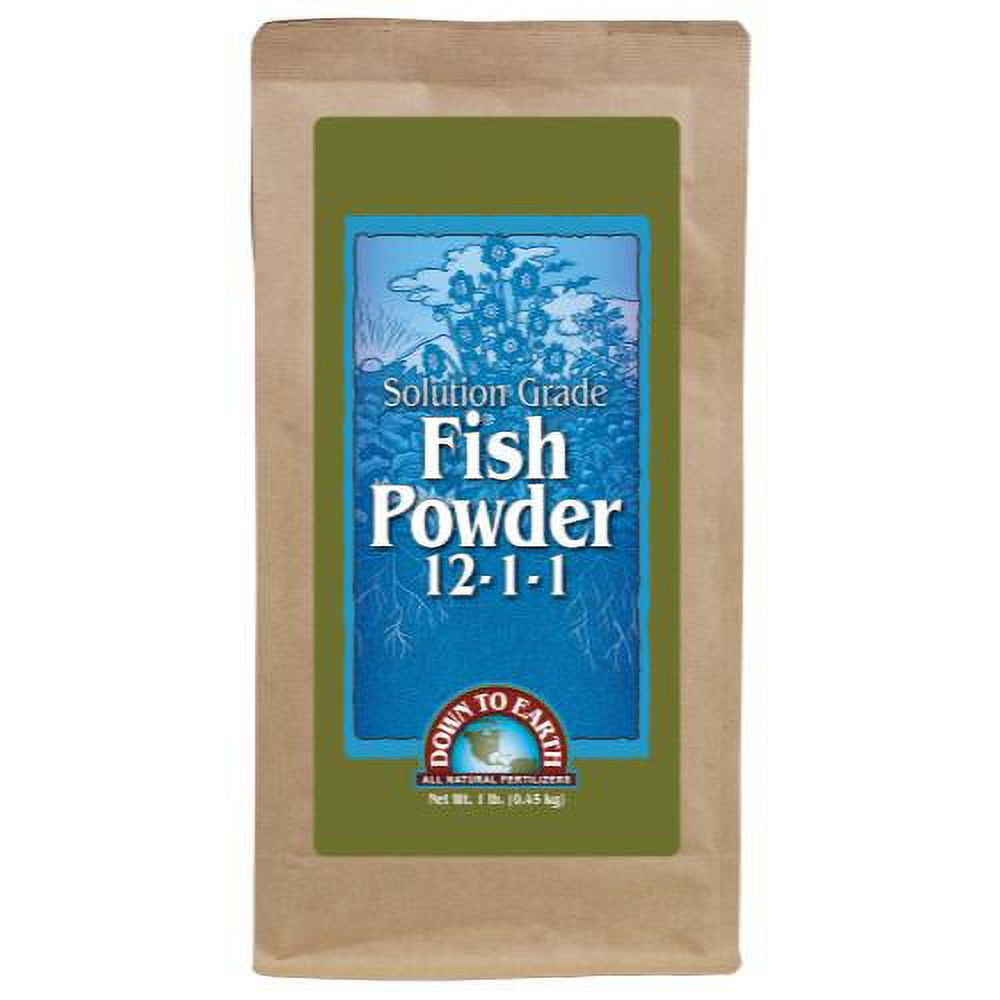 Down To Earth Fish Powder - 1 lb (6/Cs) - Walmart.com