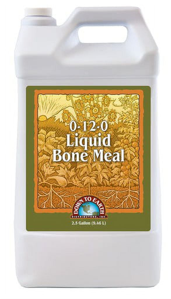 Down to Earth Liquid Bone Meal, 2.5 Gallon - Walmart.com