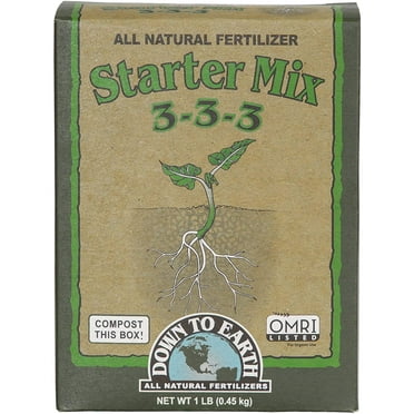 Down to Earth All Natural Cottonseed Meal Fertilizer 6-2-1, 5 lb ...