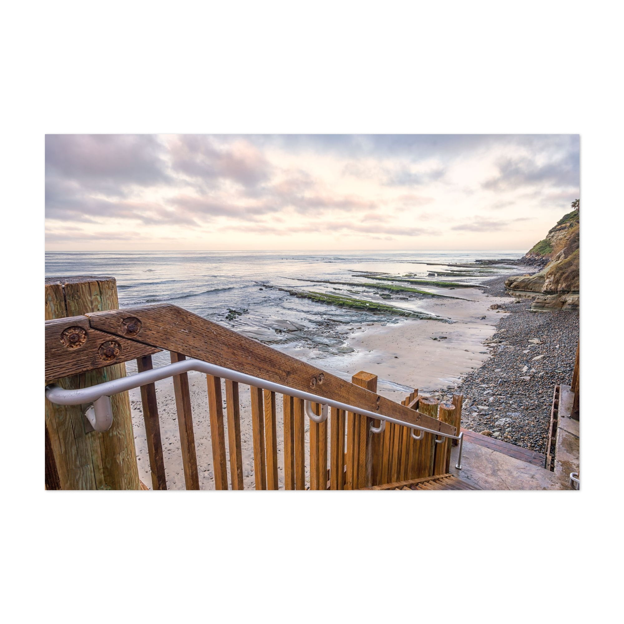 Down To Swami's Beach - Encinitas California Photography Unframed Wall ...