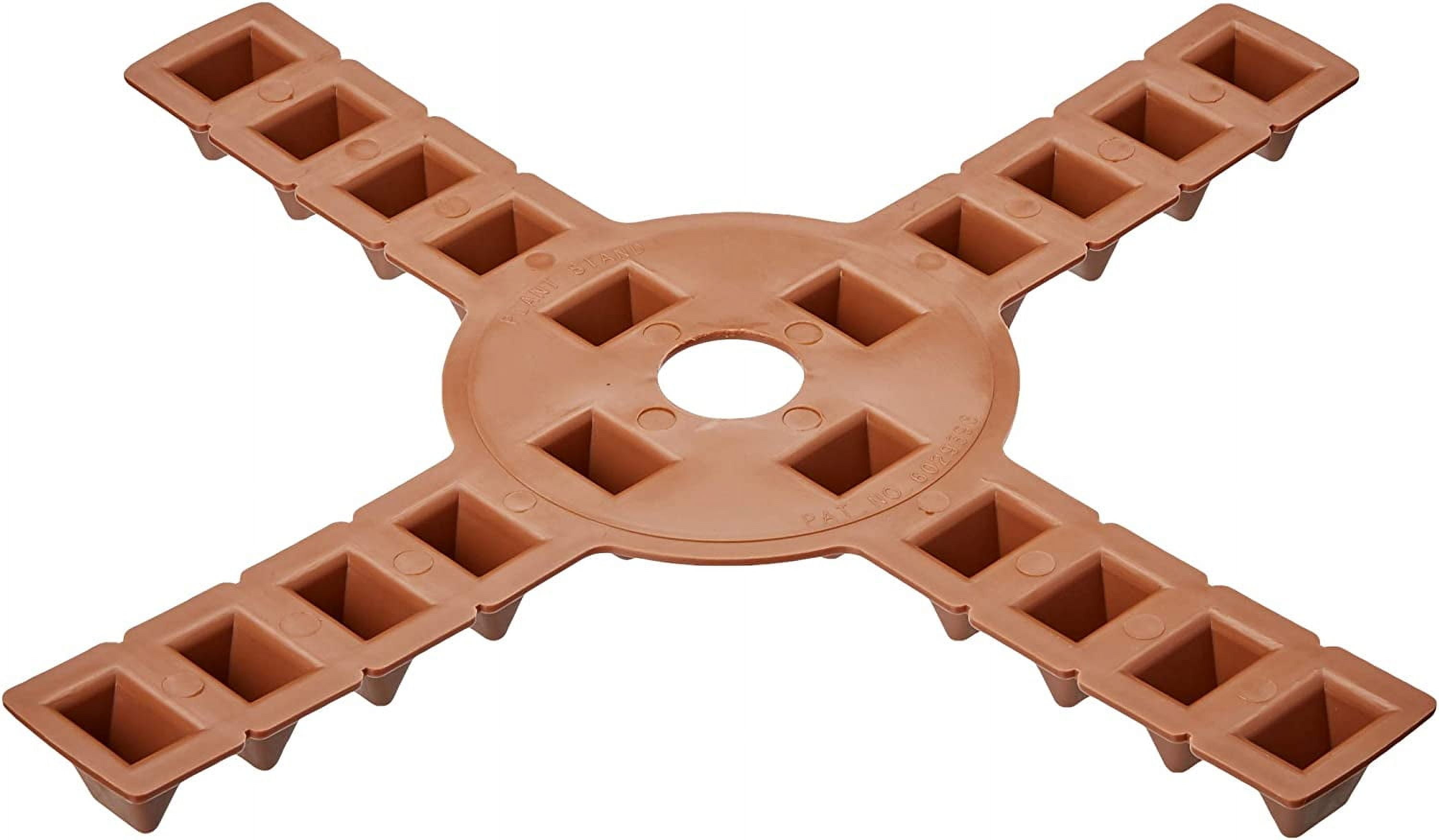 Down Under Plant Stand,12",Terra-cotta - Walmart.com