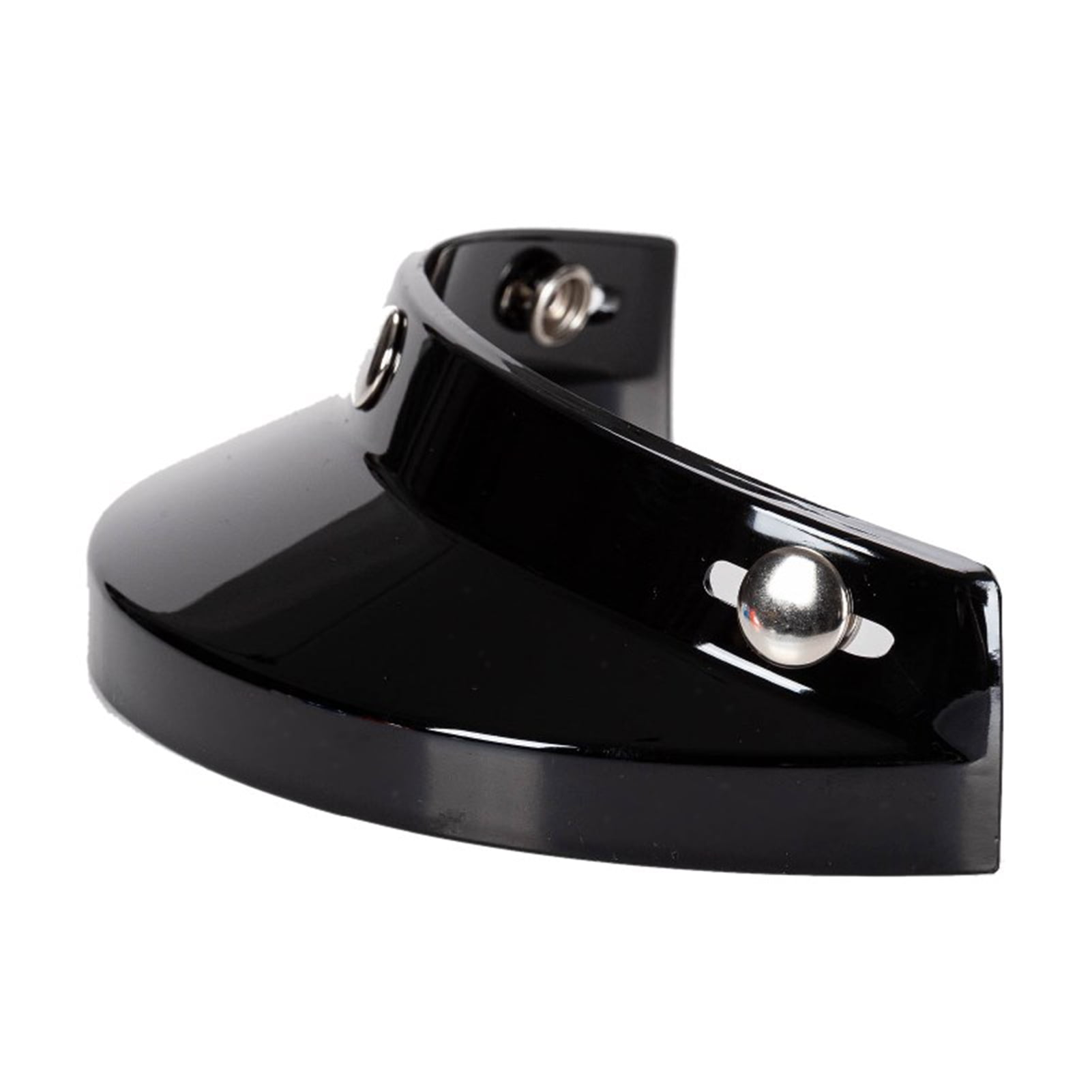 Down Universal Motorcycle 3 Snap-Button Visor Flip Up Down Open Face ...