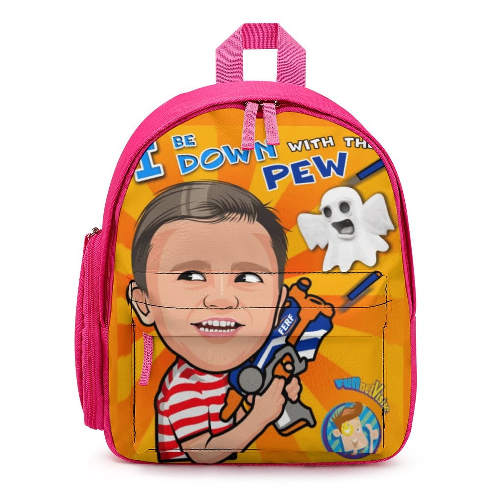 Down With The Pew Fgteev Lightweight Backpack Shoulder Bag Adjustable ...