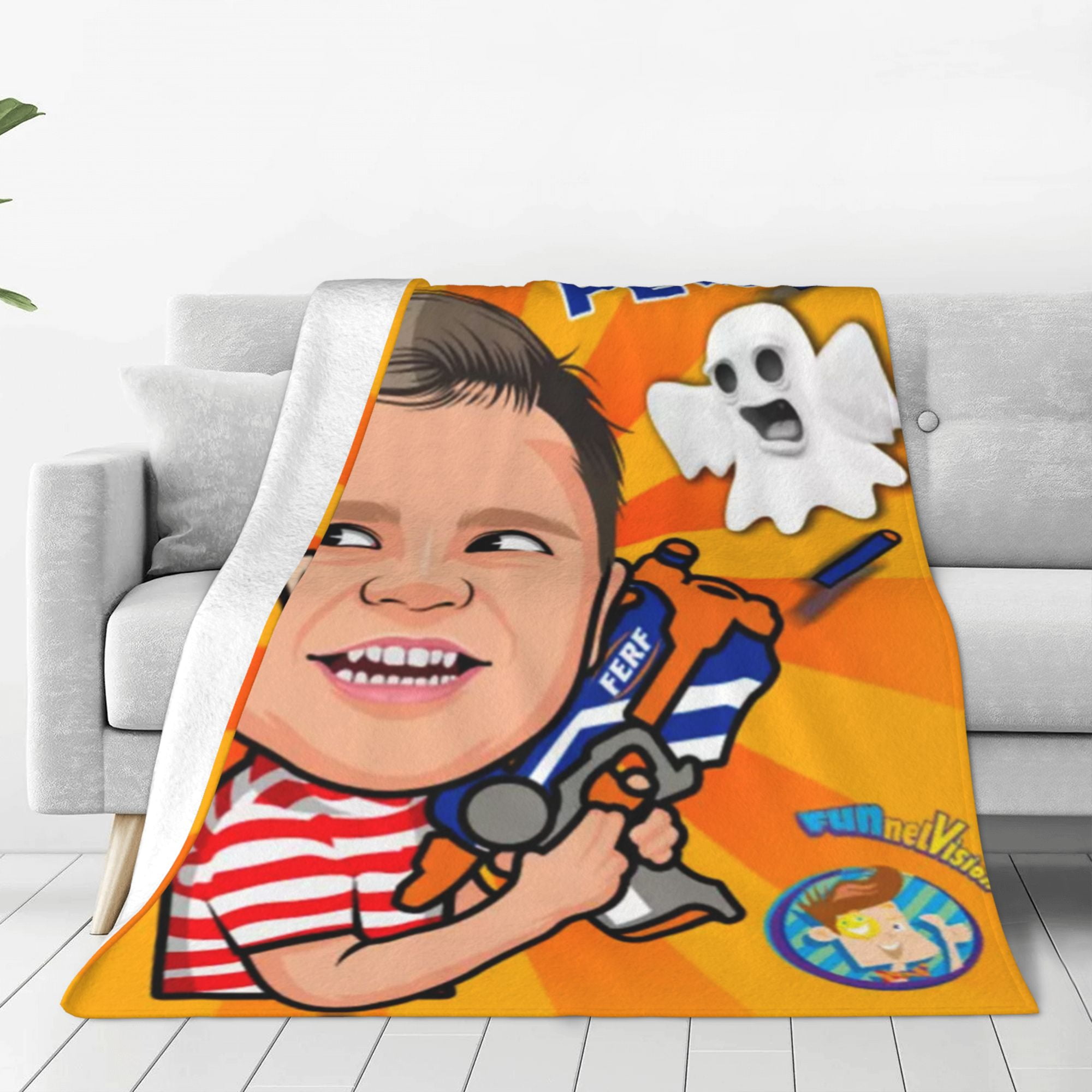 Down With The Pew Fgteev Soft Lightweight Bed Blankets Plush Fuzzy Cozy ...