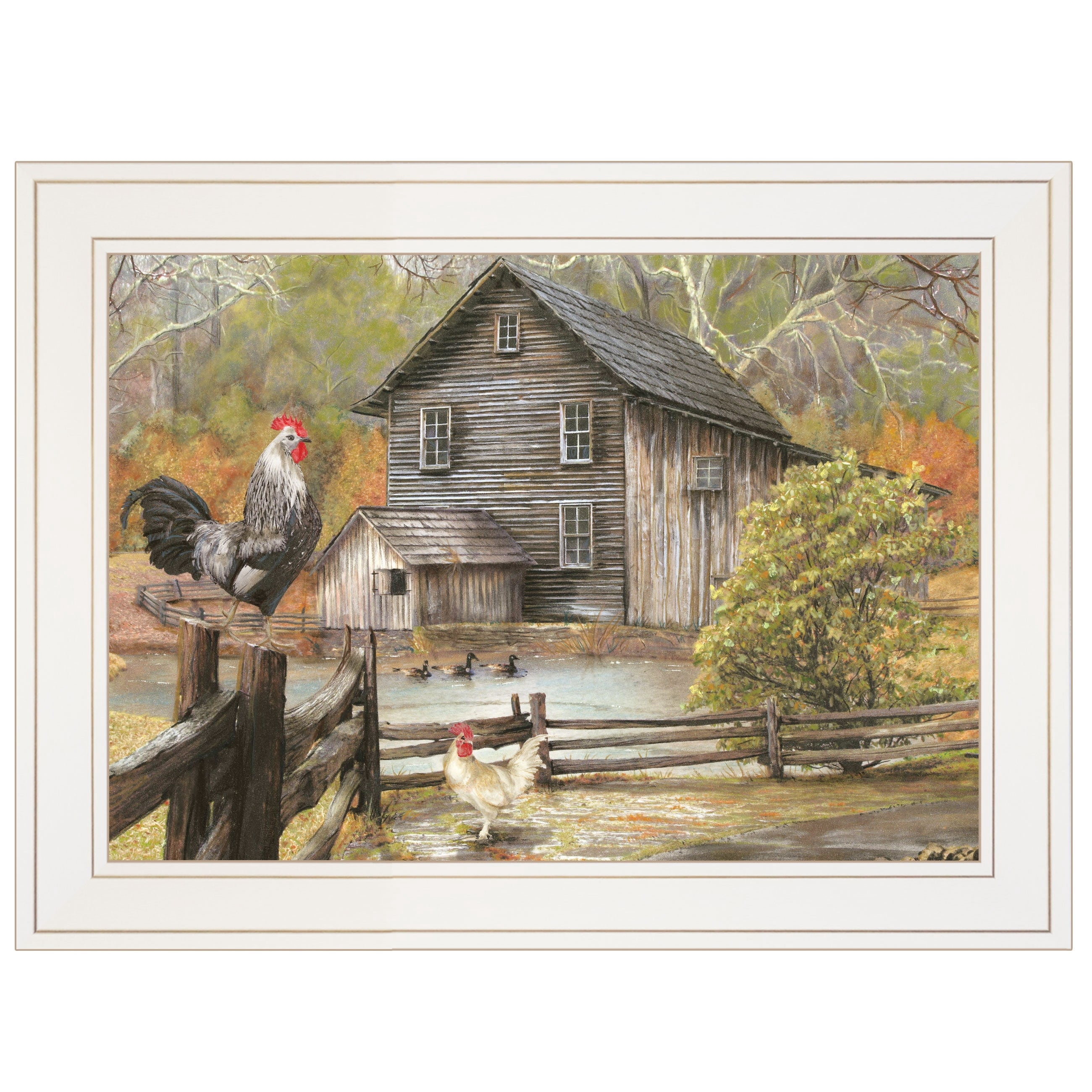 Down on the Farm I by Ed Wargo Print Wall Art Wood Multi-Color ...