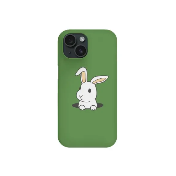 Down the Rabbit Hole Surreal Phone Case for iPhone 16 15 14 13 12 11 ...