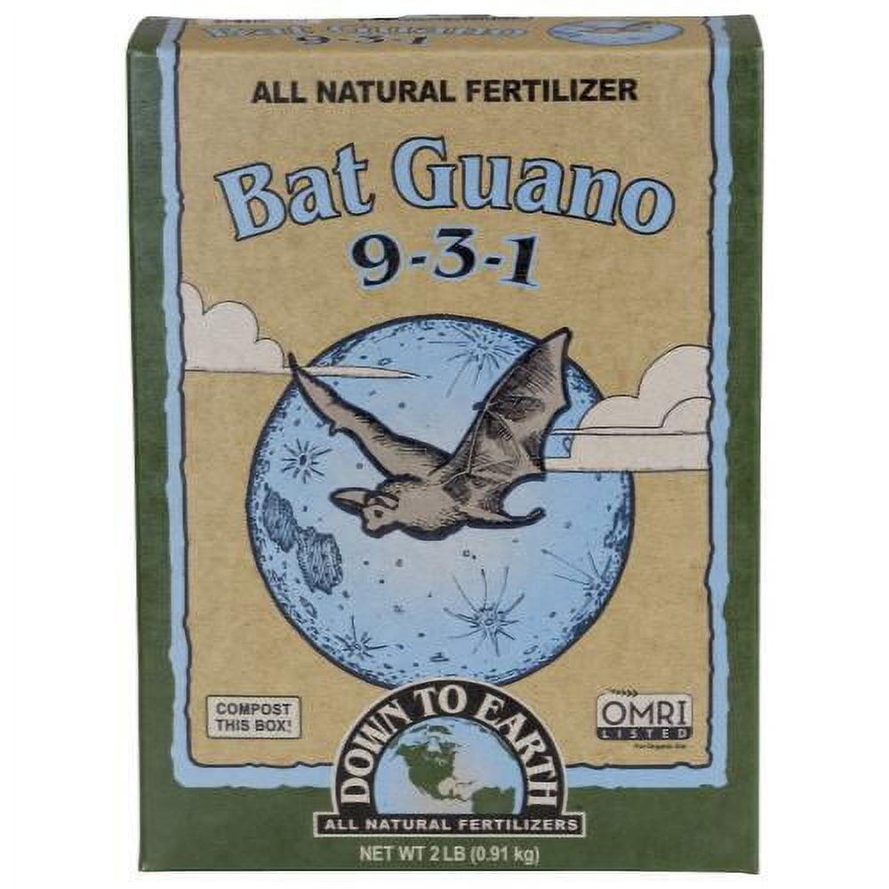 Down To Earth Organic Garden Plant Food: Bat Guano Natural Fertilizer ...