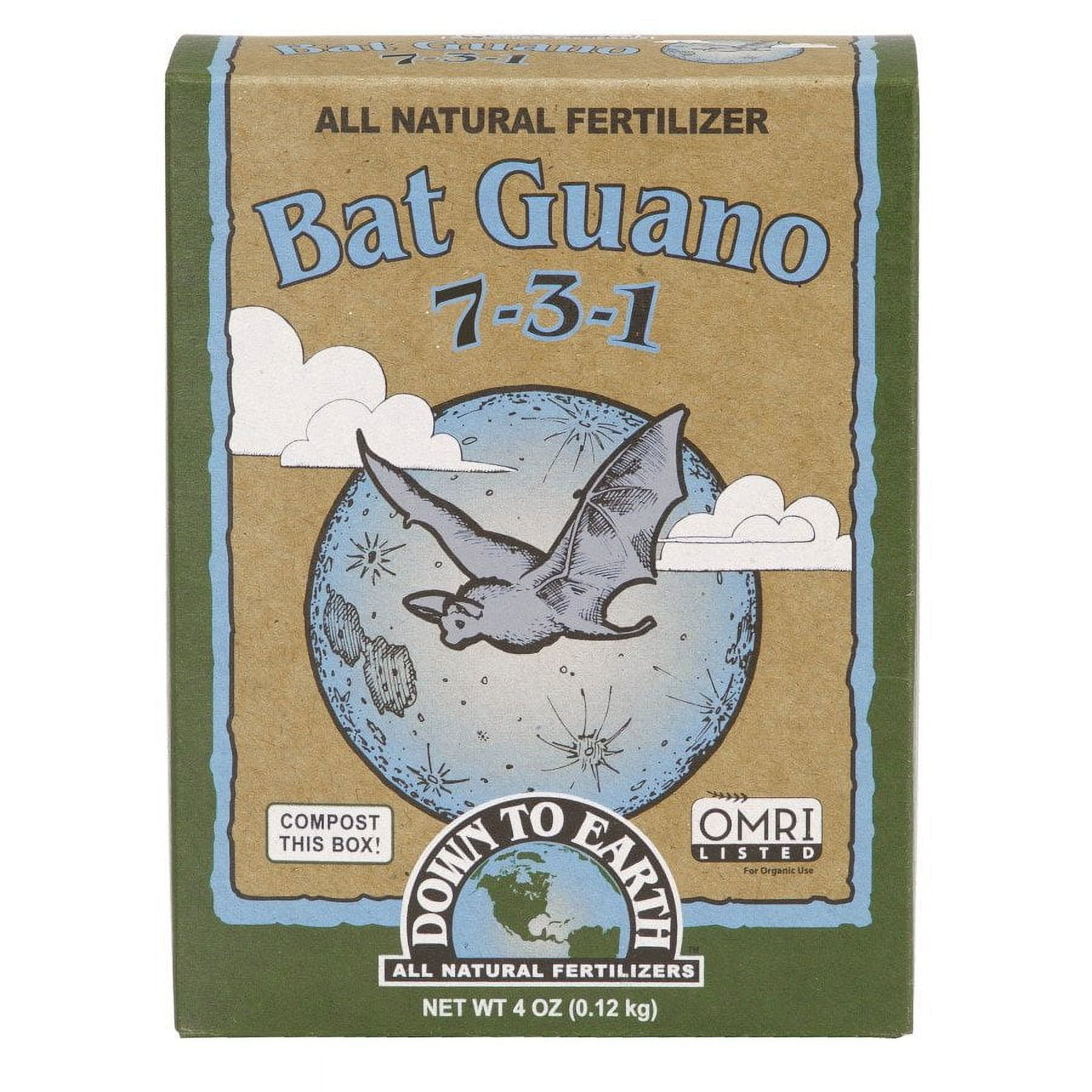 Down To Earth Bat Guano 7-3-1 Organic Fertilizer for Vigorous ...