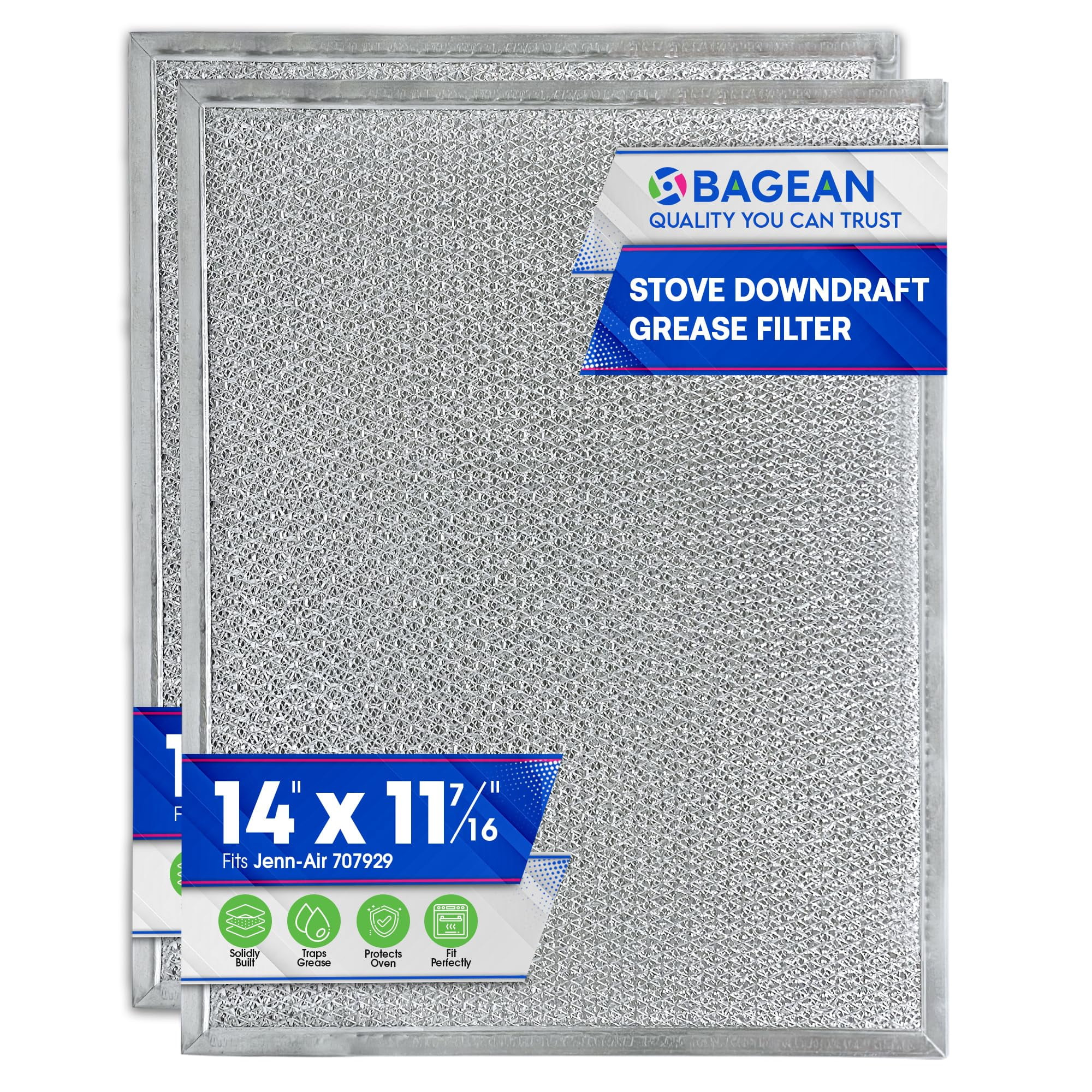 Downdraft Stovetop Filter Replacement for 707929 Jenn Air Filter ...