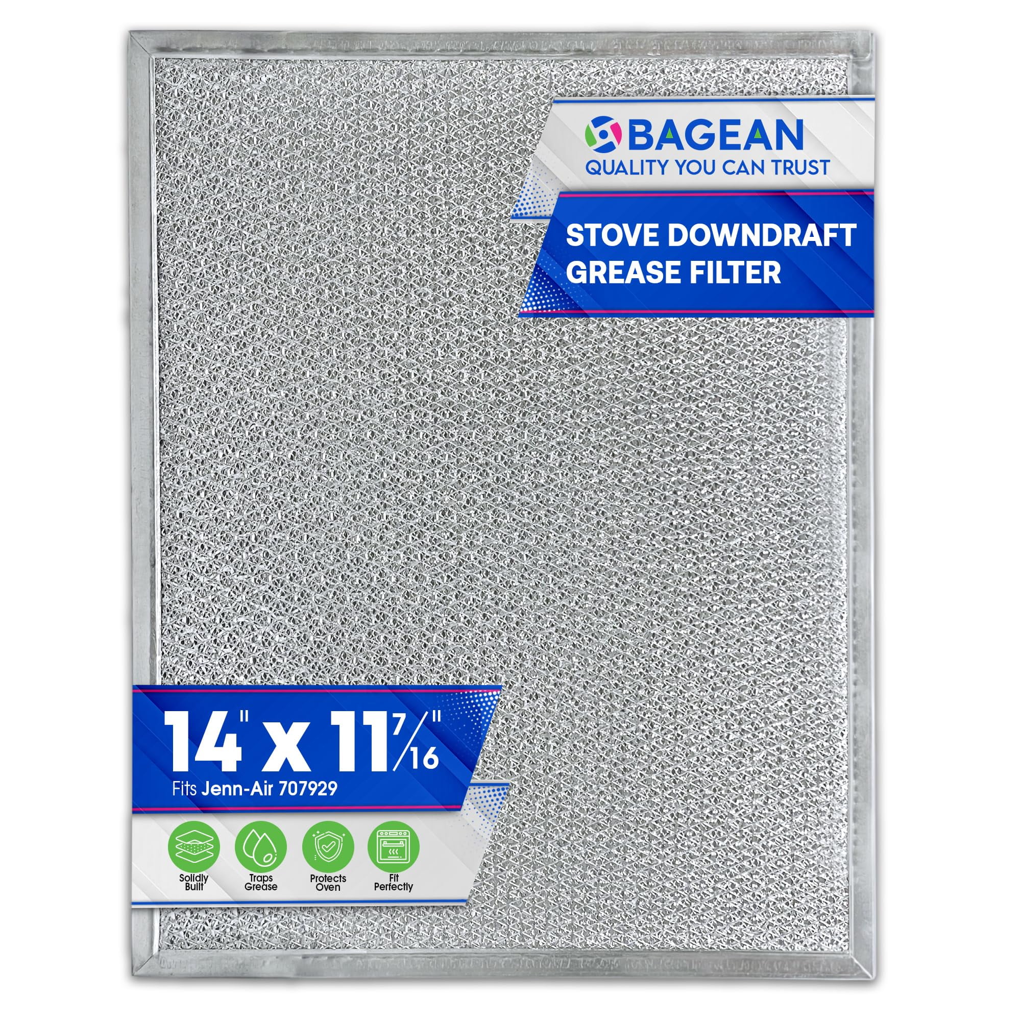 Downdraft Stovetop Filter Replacement for 707929 Jenn Air Filter ...