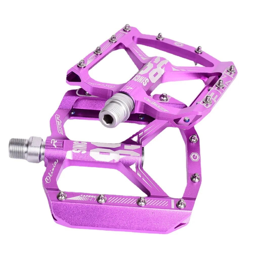 Downhill Bicycle Palin Bearing Pedals XC Mountain Bike Pedals Road Bike Pedals CNC Aluminum ...