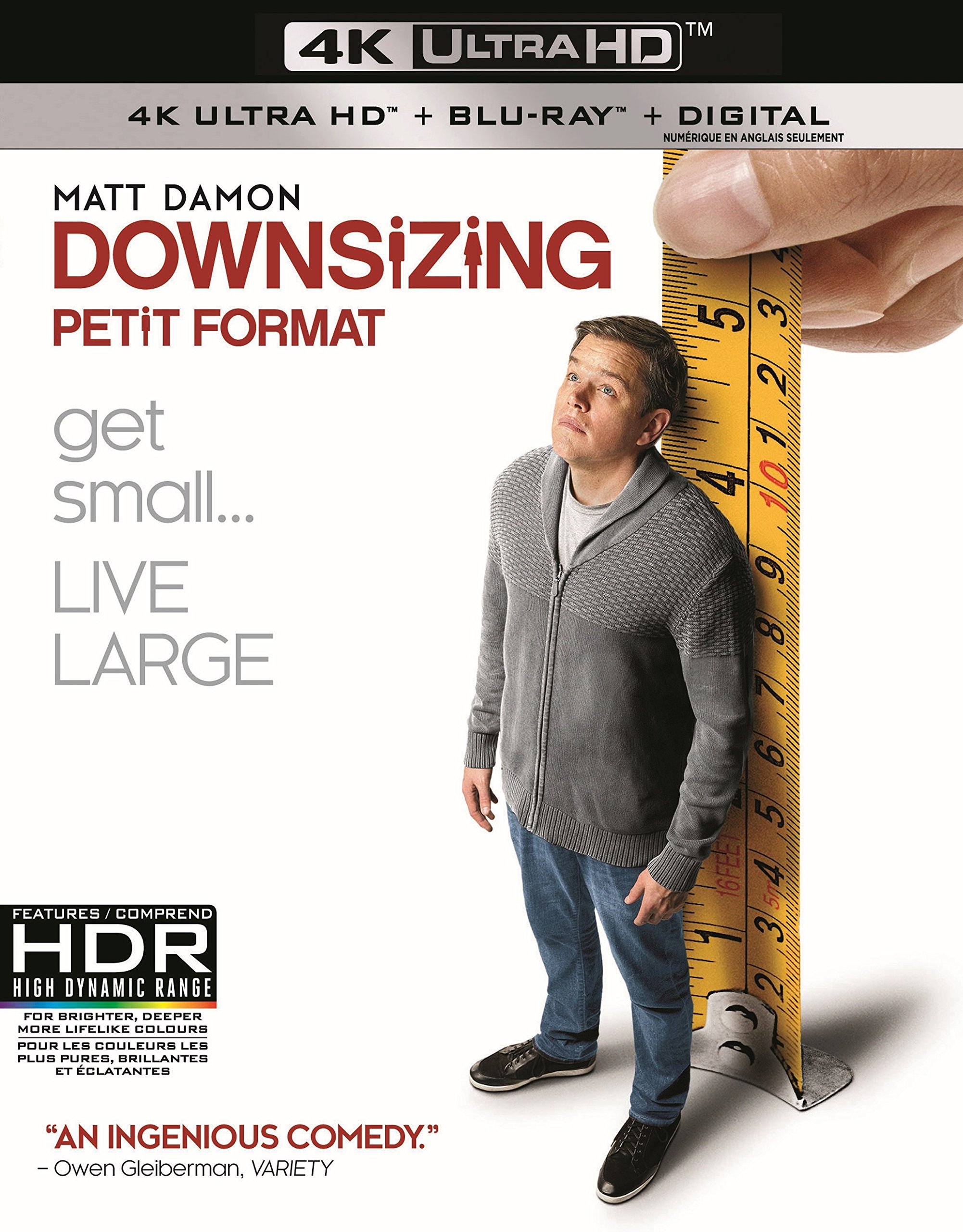 Downsizing Canadian (4K Ultra HD) - Walmart.com