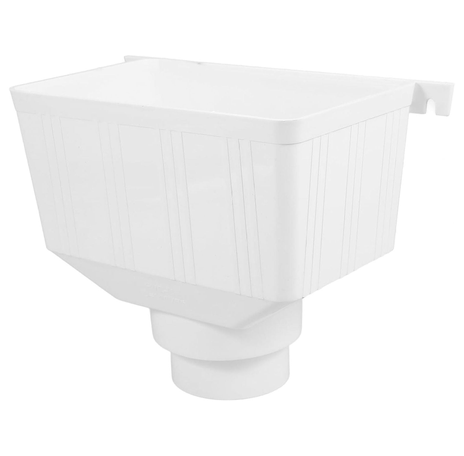 Downspout Adapter for Drain Pipe PVC, 110x75mm Rainwater Collection ...