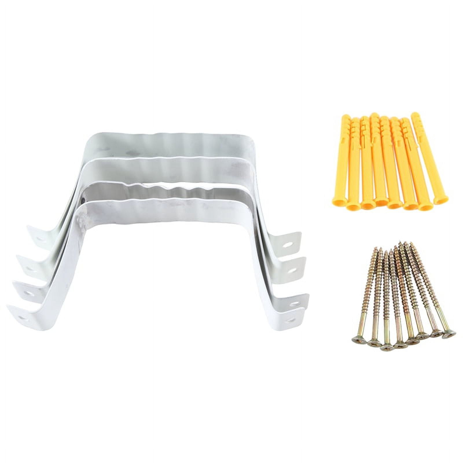 Downspout Adapter Gutter Downspout Strap 3X4 Leader Strap 3X4 (4 Pack ...