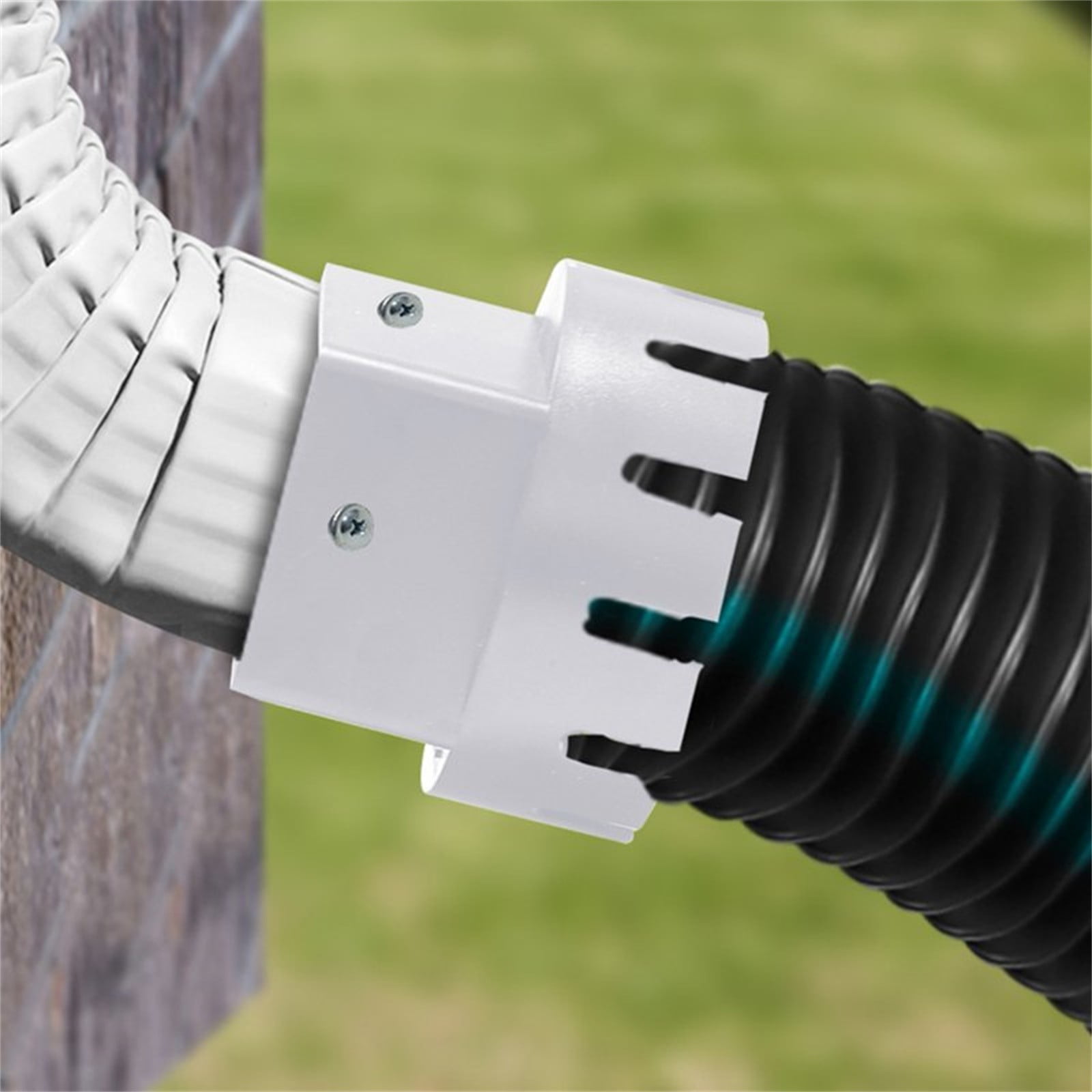 Downspout Adapter Plastic Drain Adapter Replacement Downpipe Converter ...