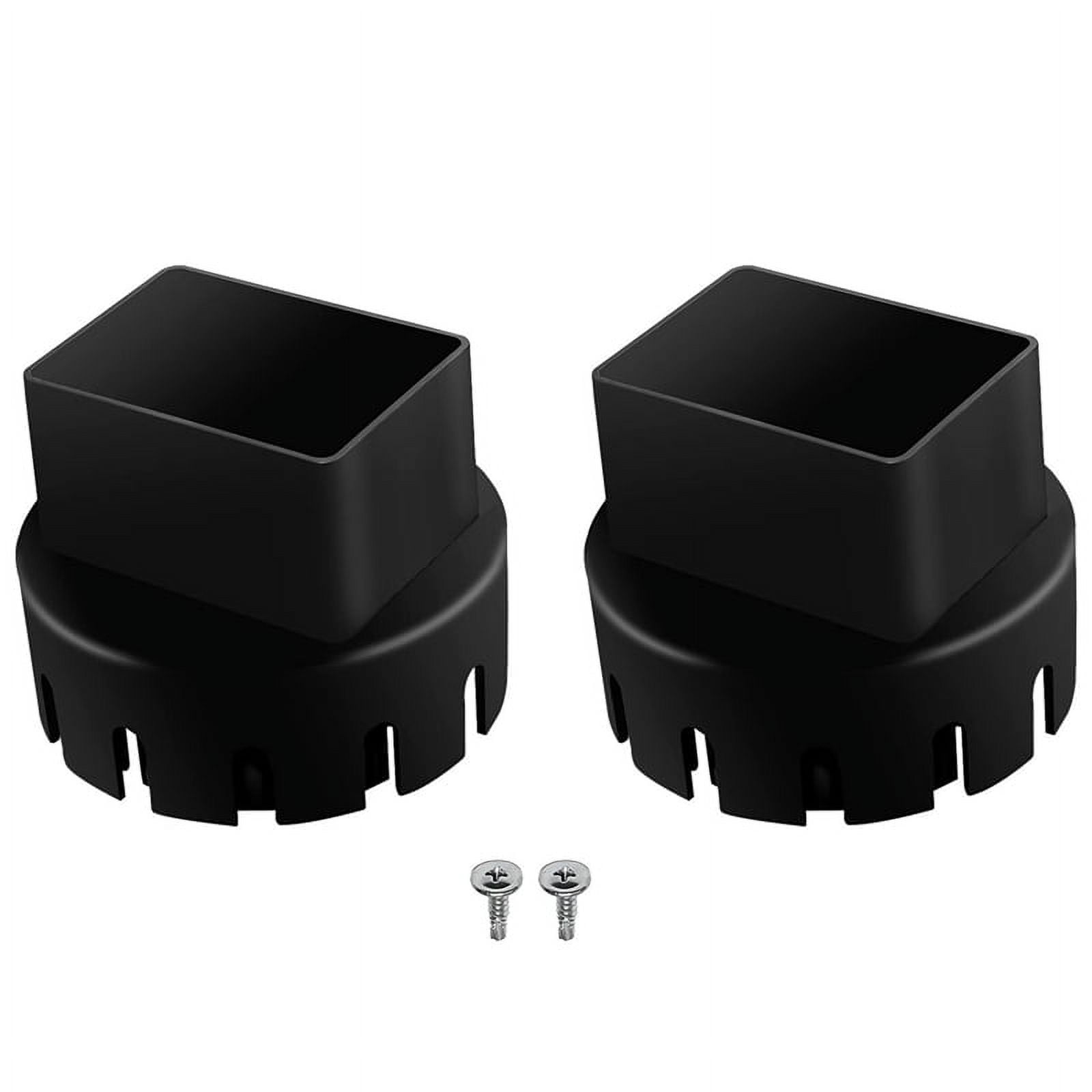 Downspout Adaptor to Drain Pipe, Roof Rain Gutter Extensions Universal ...