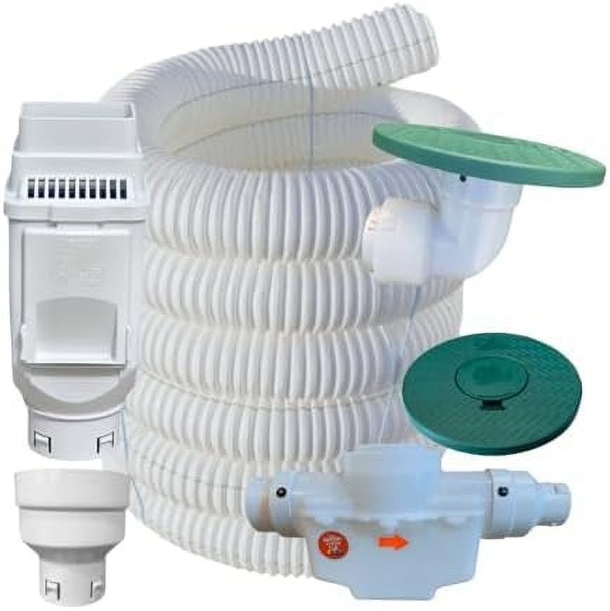 Downspout Extensions Kit (with Basin) Rain Gutter Downspout Extension ...