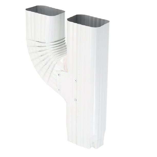 Downspout Gutter Y Shape Connector 2x3 Inch Square Downspout Y Diverter ...