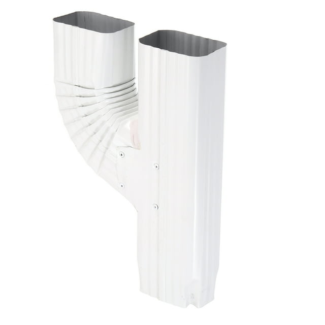 Downspout Gutter Y Shape Connector 2x3 Inch Square Downspout Y Diverter ...