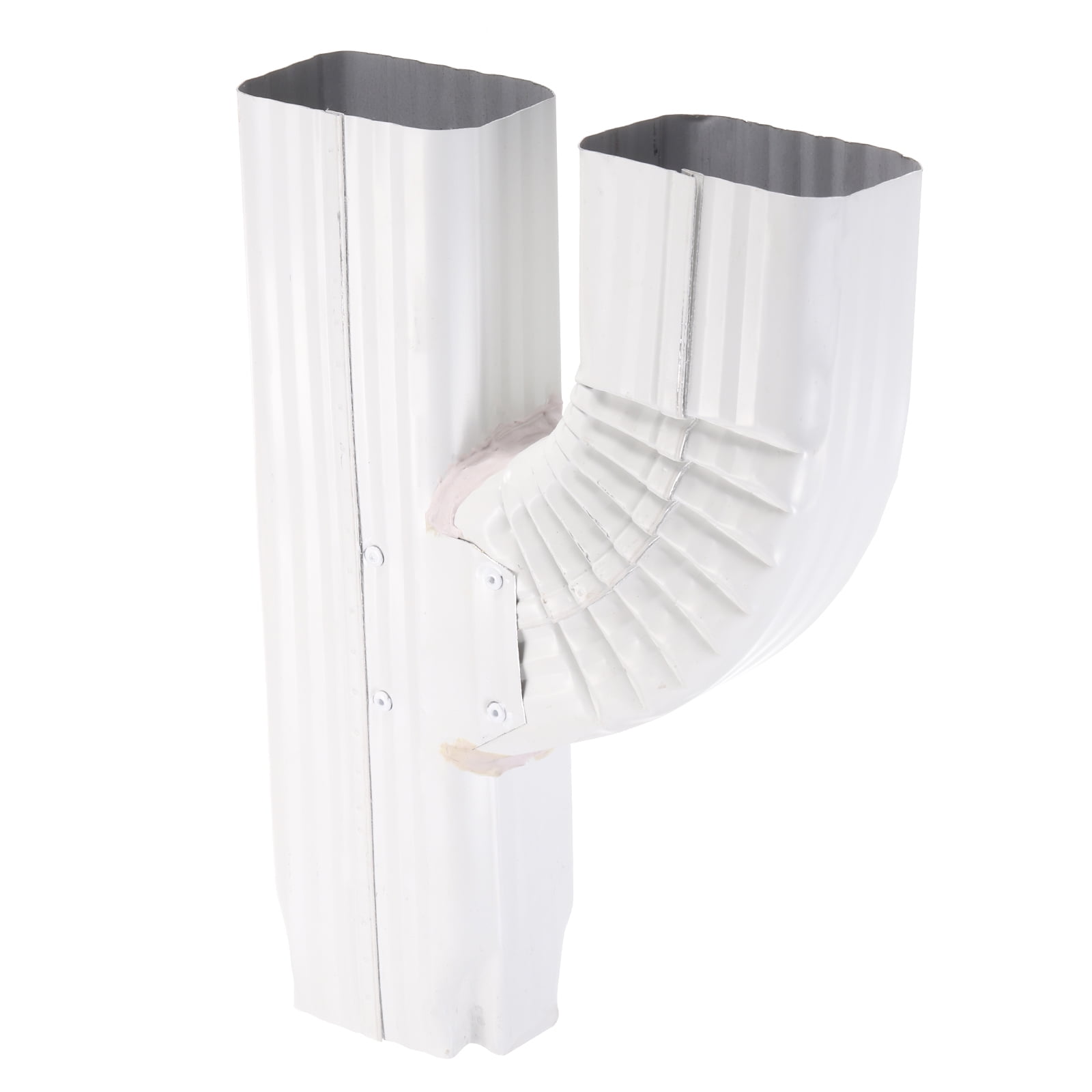 Downspout Gutter Y Shape Connector 2x3 Inch Square Downspout Y Diverter ...