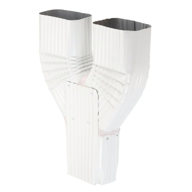 Uxcell Downspout Gutter Y Shape Connector 3x4 Inch Square Downspout ...