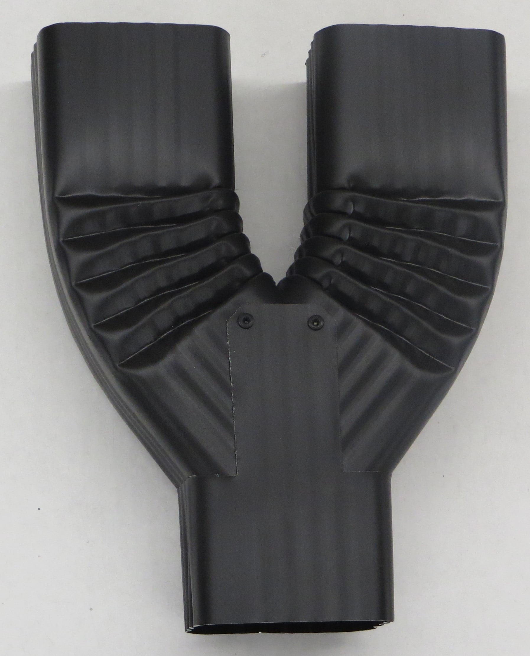Walmart Gutter Parts - Y Downspout Diverter Funnel (3x4, Black ...