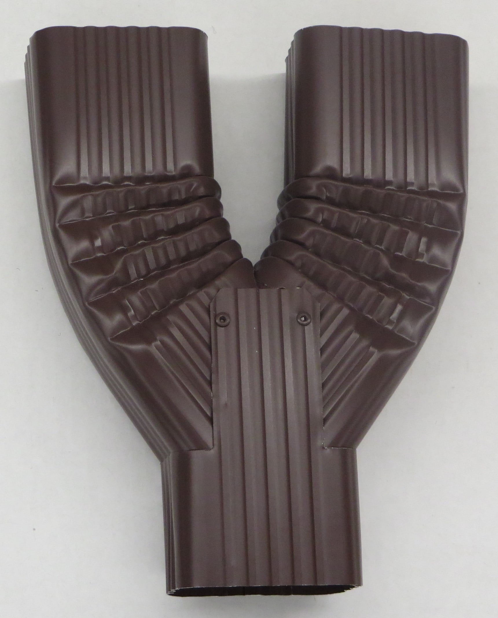 Downspout Y Funnel (3x4, Royal Brown) - Walmart.com