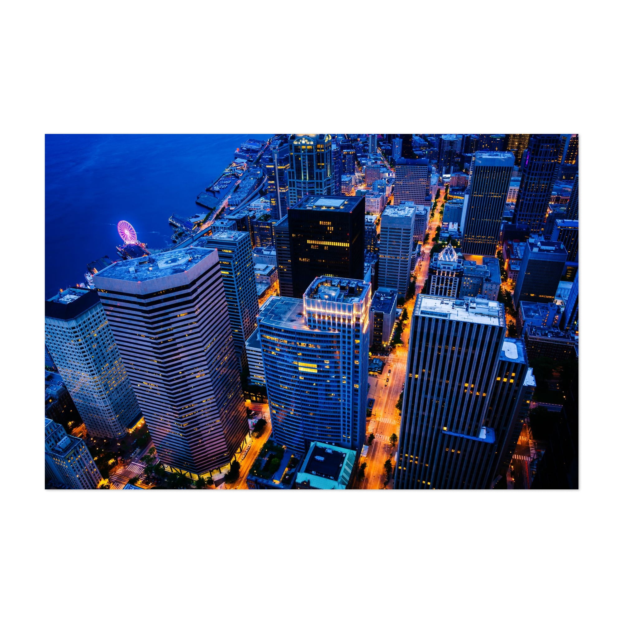 Over Downtown 03 - Seattle Washington Photography Cityscape Skyline ...