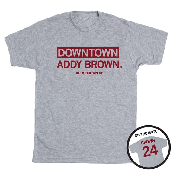 Downtown Addy Brown Graphic Tee TShirt Gift - Walmart.com