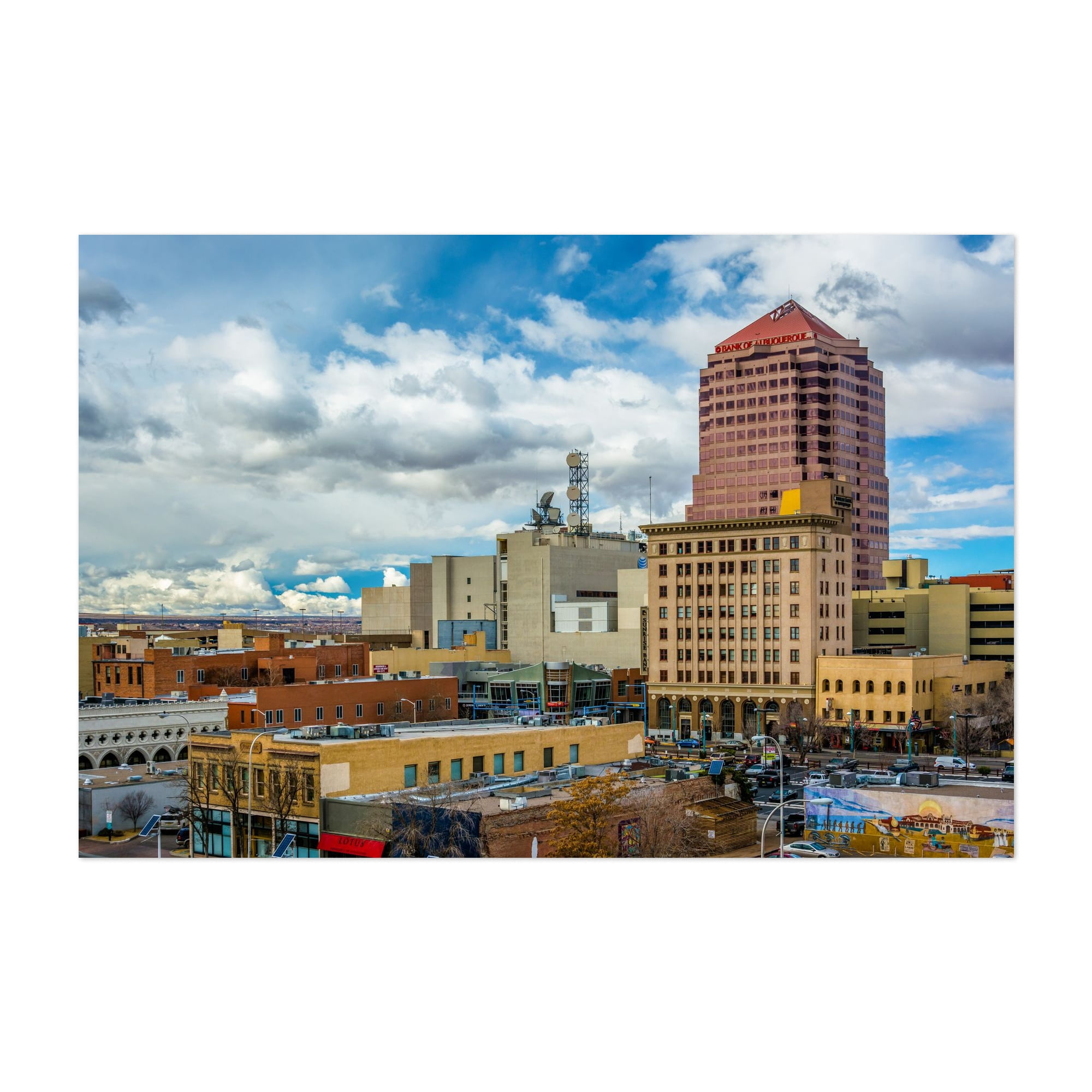 Downtown Albuquerque - Albuquerque New Mexico Photography City Skyline ...