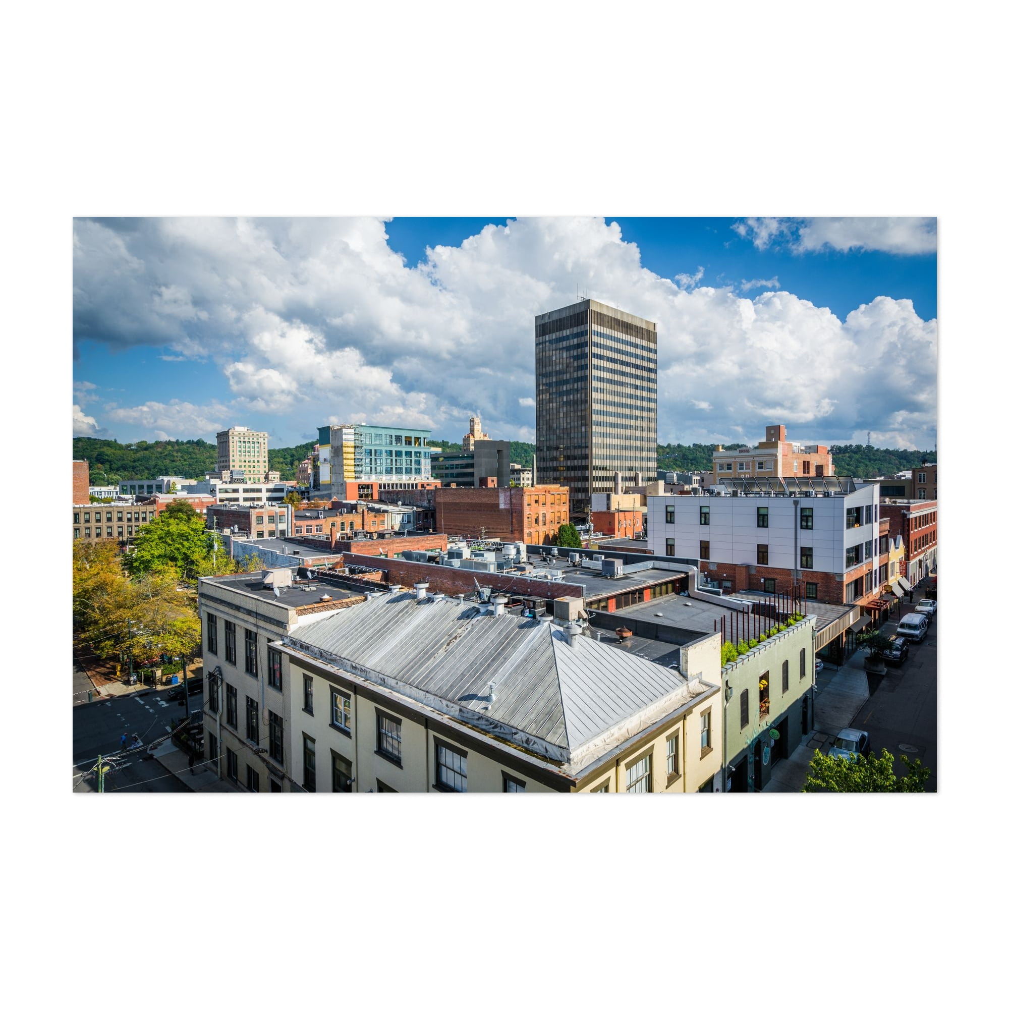 Downtown Asheville - Asheville North Carolina Photography Cityscape Skyline Architecture City ...