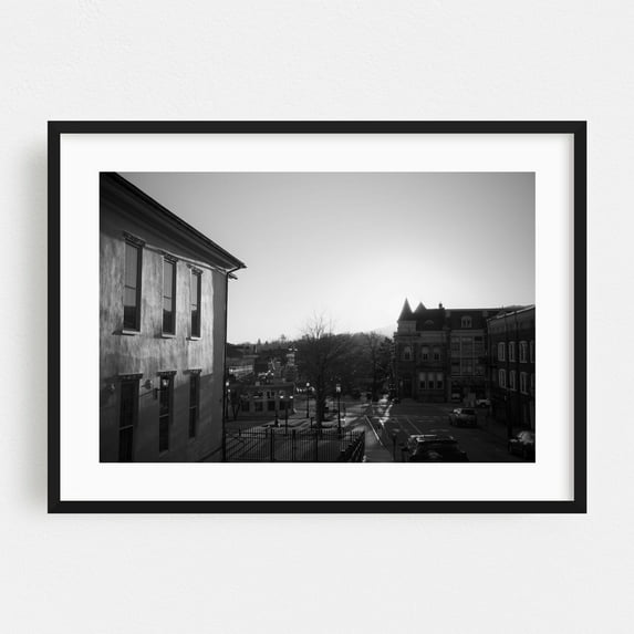 Downtown Bellefonte 02 - Bellefonte Pennsylvania Photography Black and ...