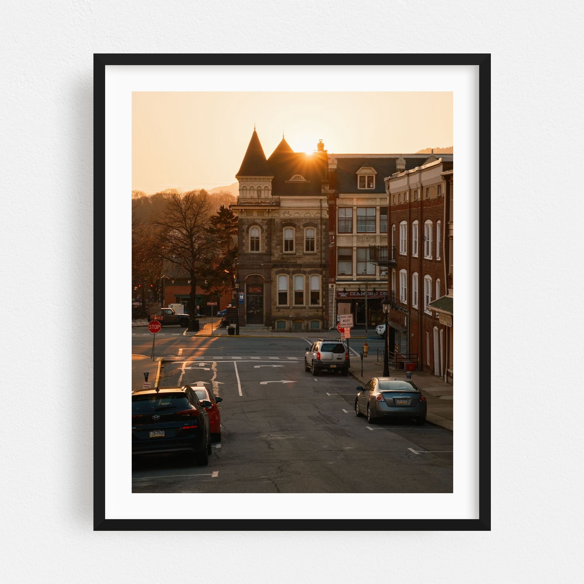 Downtown Bellefonte at Sunset 02 - Bellefonte Pennsylvania Photography ...