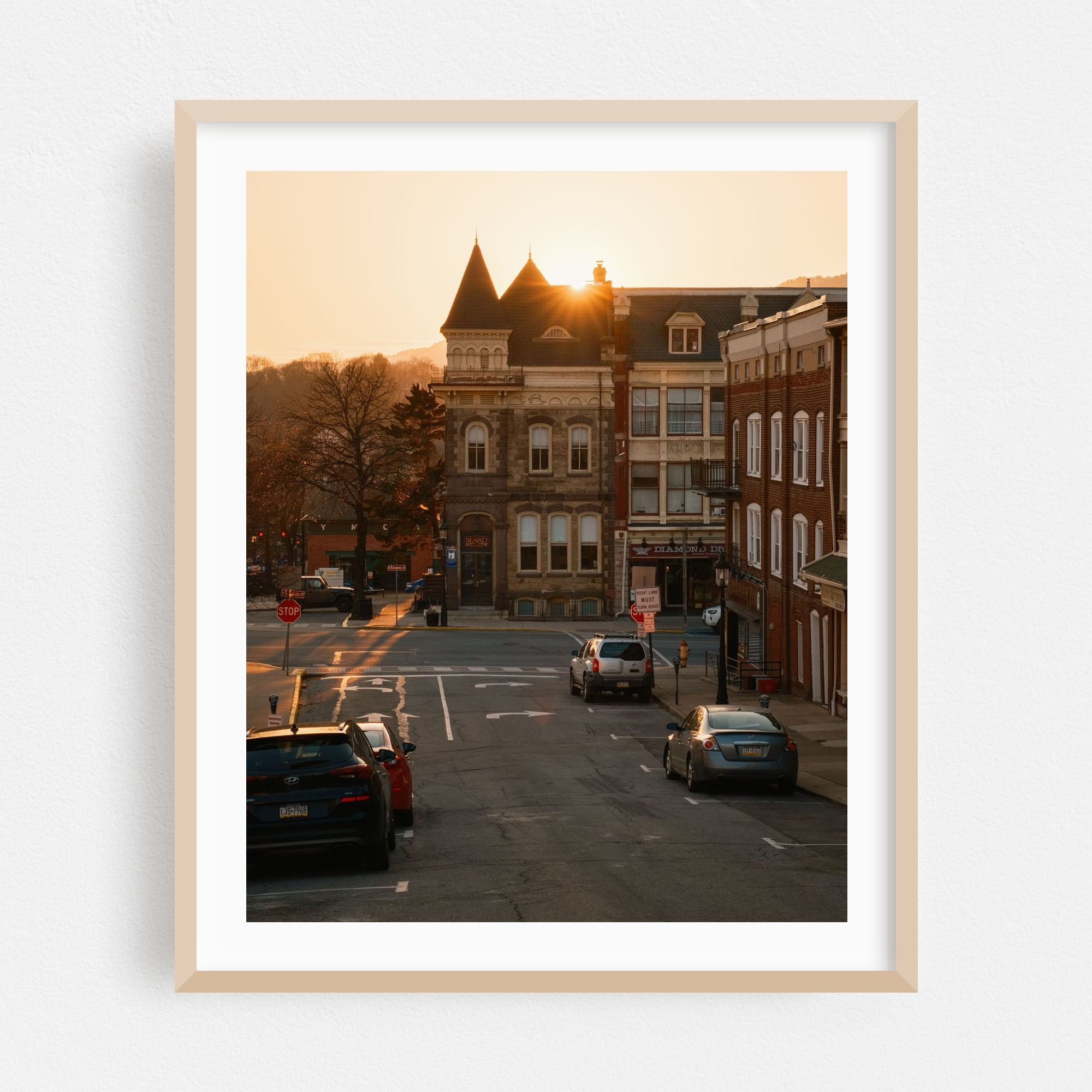 Downtown Bellefonte at Sunset 02 - Bellefonte Pennsylvania Photography ...