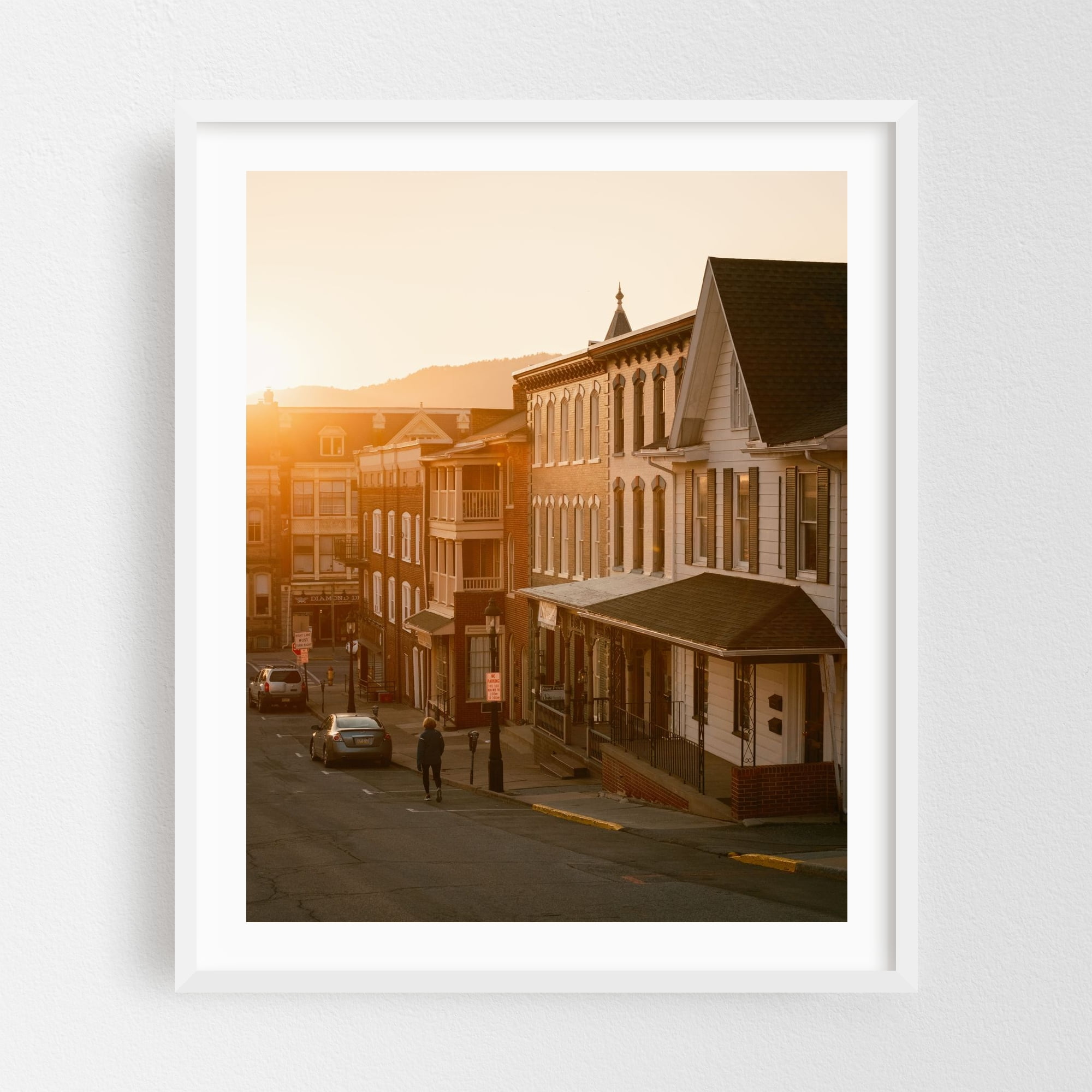 Downtown Bellefonte at Sunset - Bellefonte Pennsylvania Photography ...