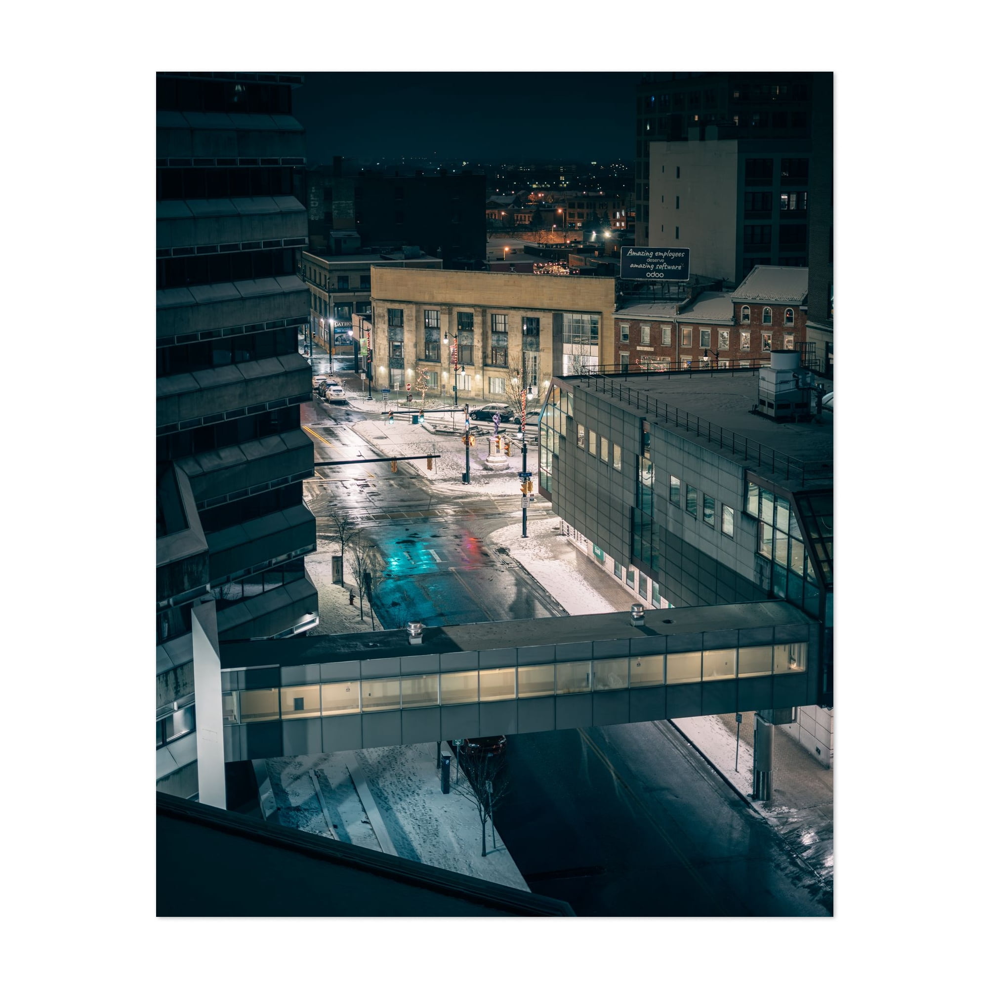 Downtown Buffalo - Buffalo New York Photography Cityscape Nightlife ...