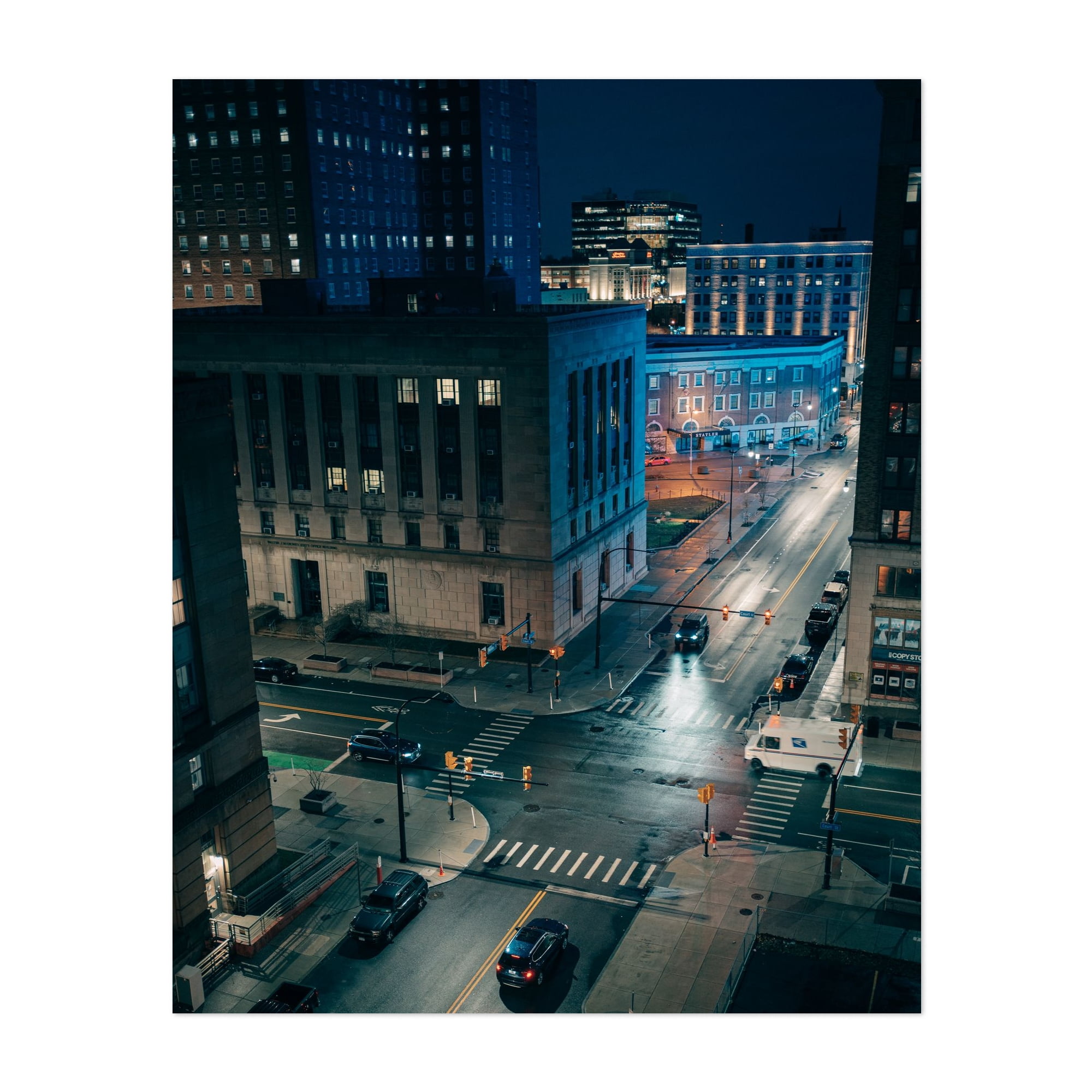 Downtown Buffalo Streets 02 - Buffalo New York Photography City ...