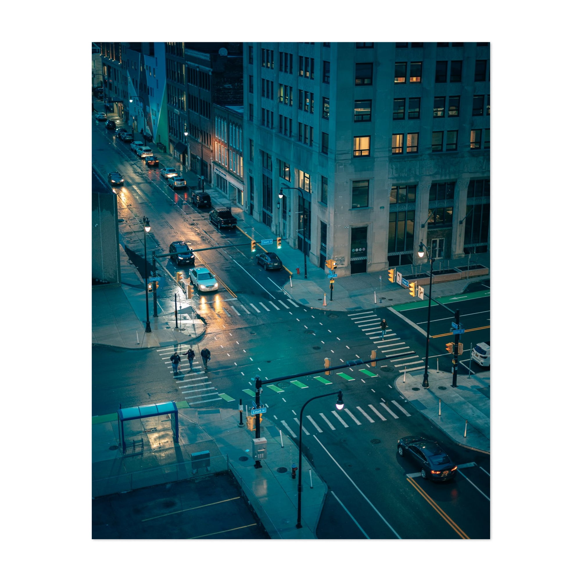 Downtown Buffalo Streets 04 - Buffalo New York Photography Cityscape ...