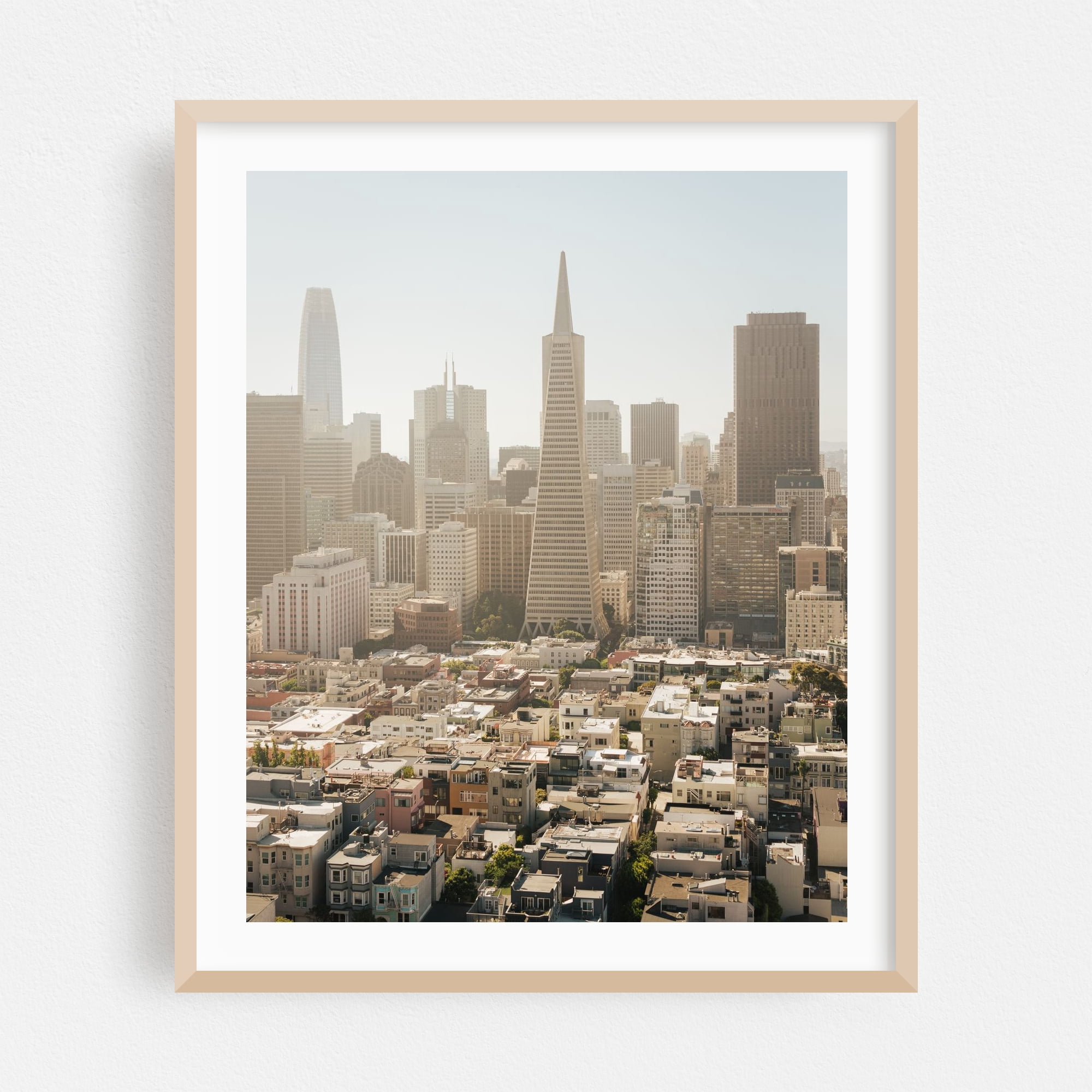 Downtown from Coit Tower 01 - San Francisco California Photography ...