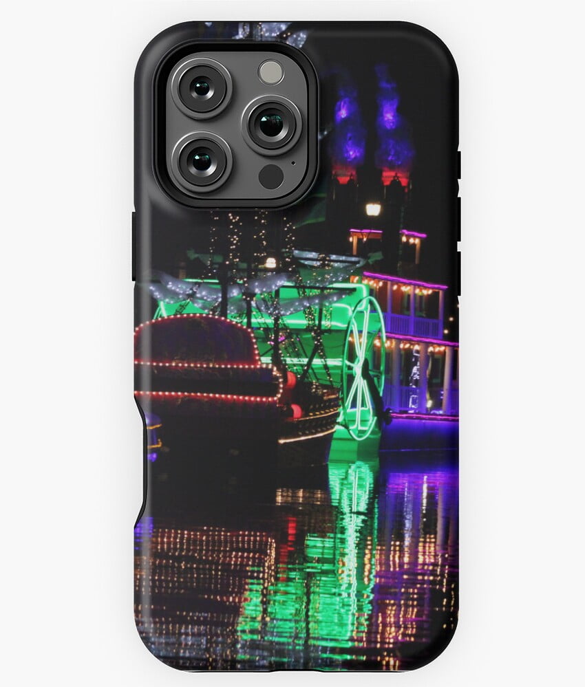 Downtown Frederick Light Boats Holiday Phone Case for iPhone 16 15 14 ...