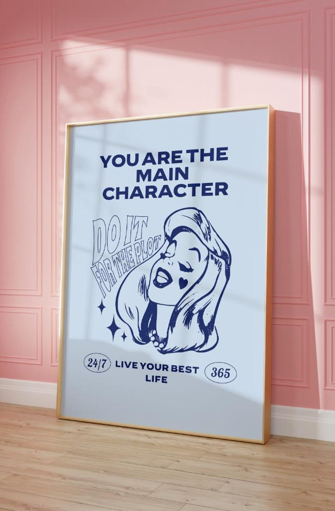 Downtown Girl Aesthetic Posters Do It For The Plot Dorm Room Decor ...