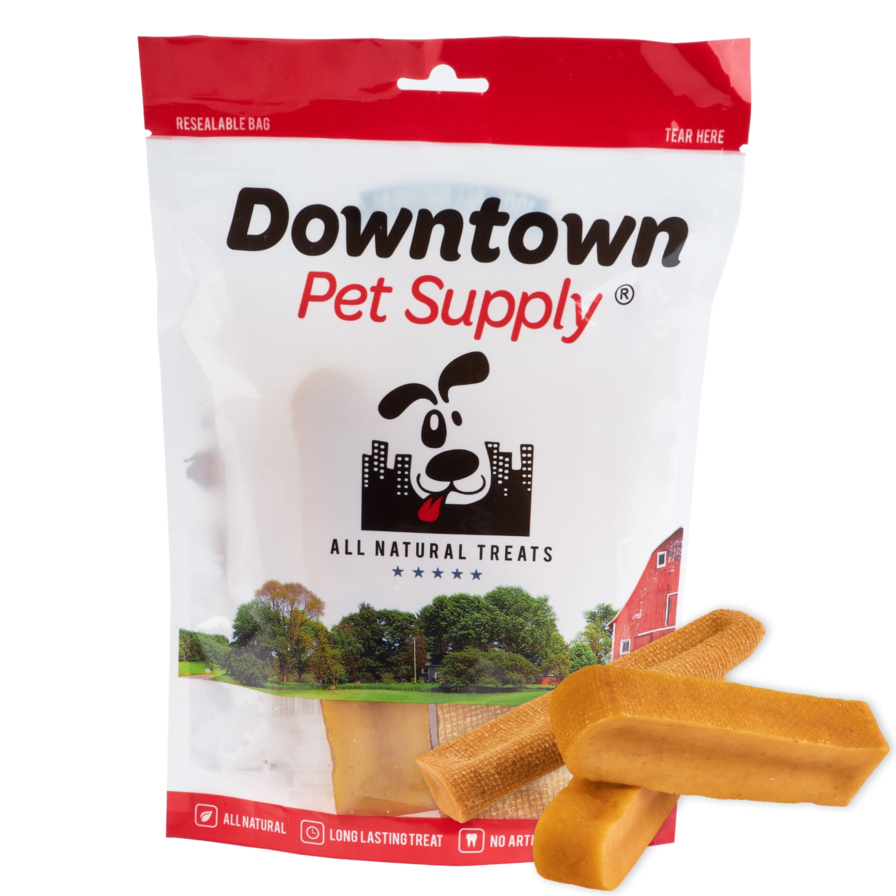 Downtown Pet Supply Himalayan Yak Chews, Long Lasting Edible Teeth ...