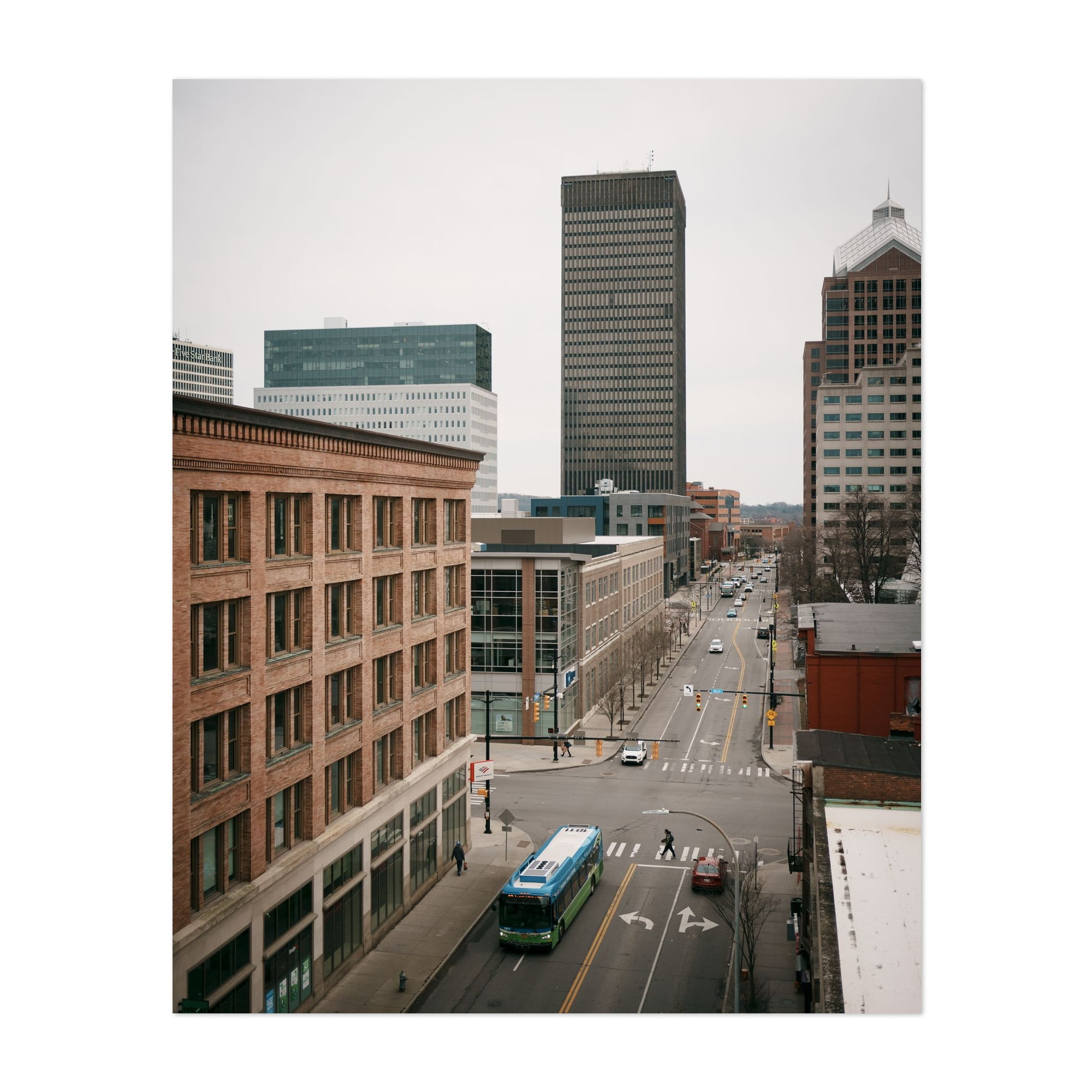 Downtown Rochester - Rochester New York Photography Cityscape Street ...