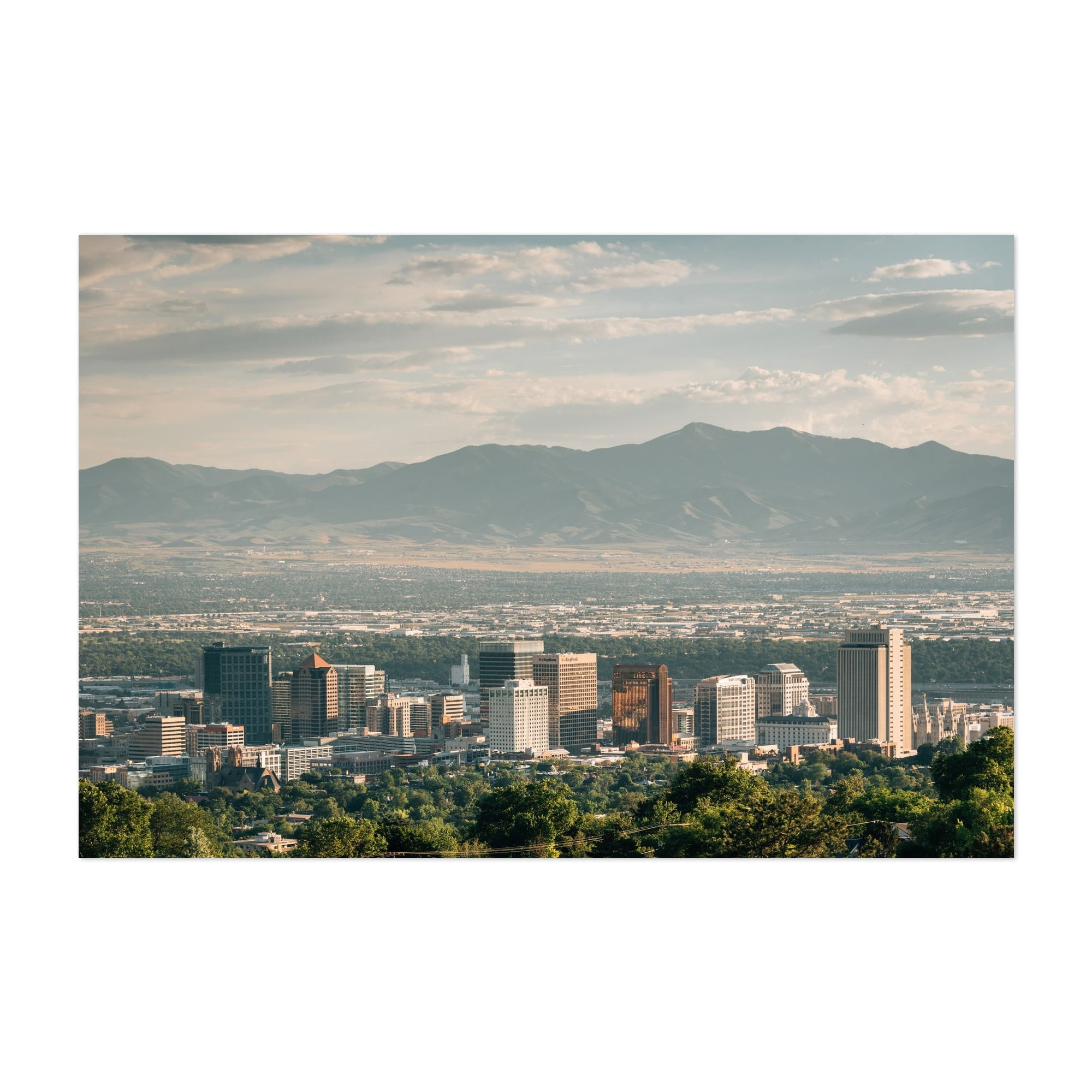 Downtown SLC 01 - Salt Lake City Utah Photography City Skyline ...