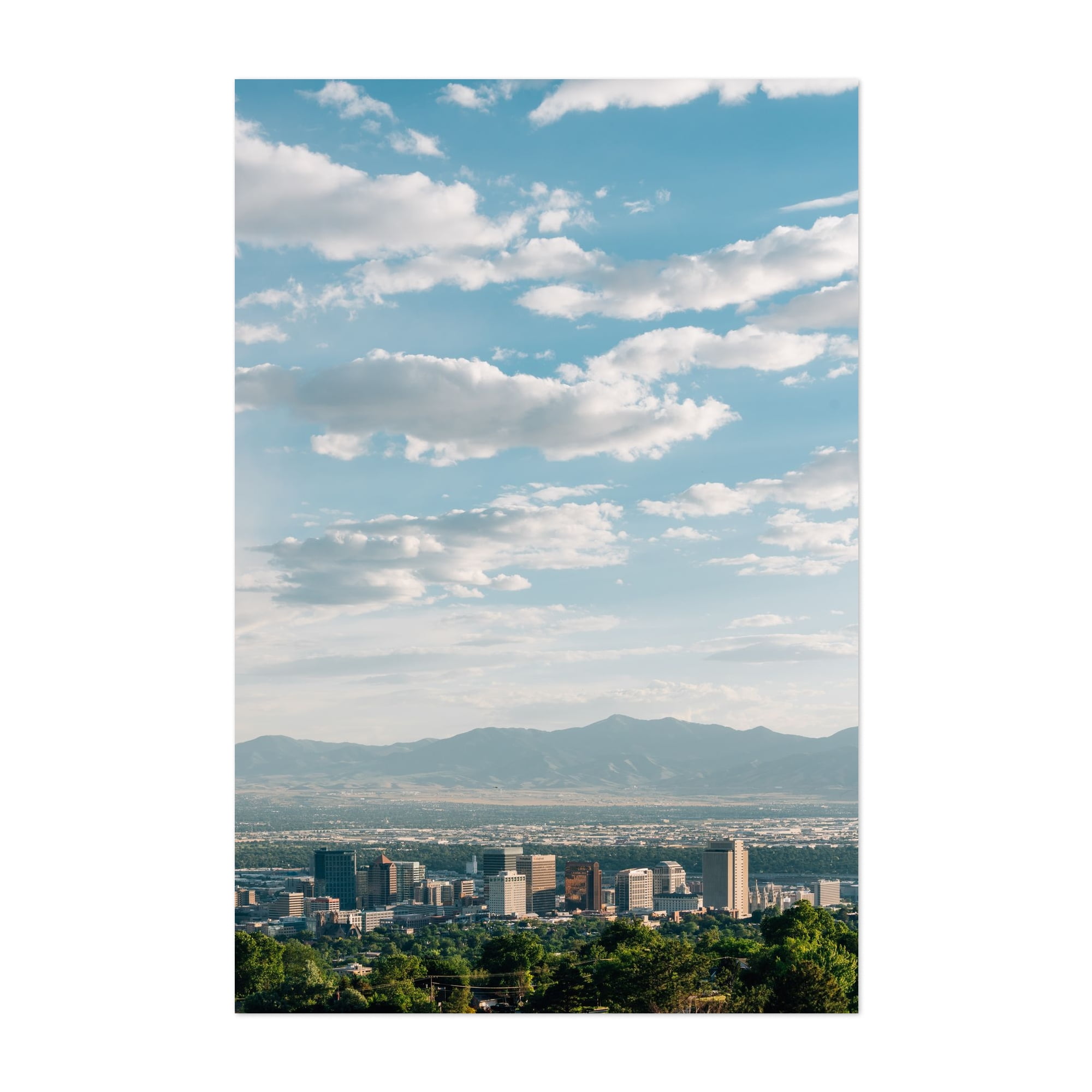 Downtown SLC 02 - Salt Lake City Utah Photography Cityscape Skyline ...