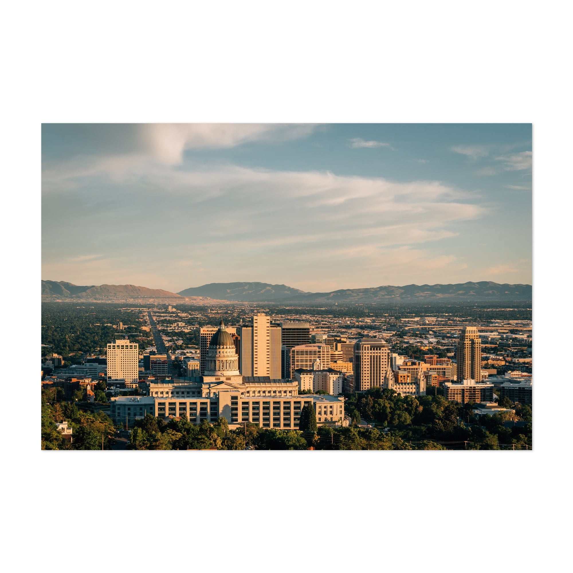 Downtown SLC 03 - Salt Lake City Utah Photography Unframed Wall Art ...