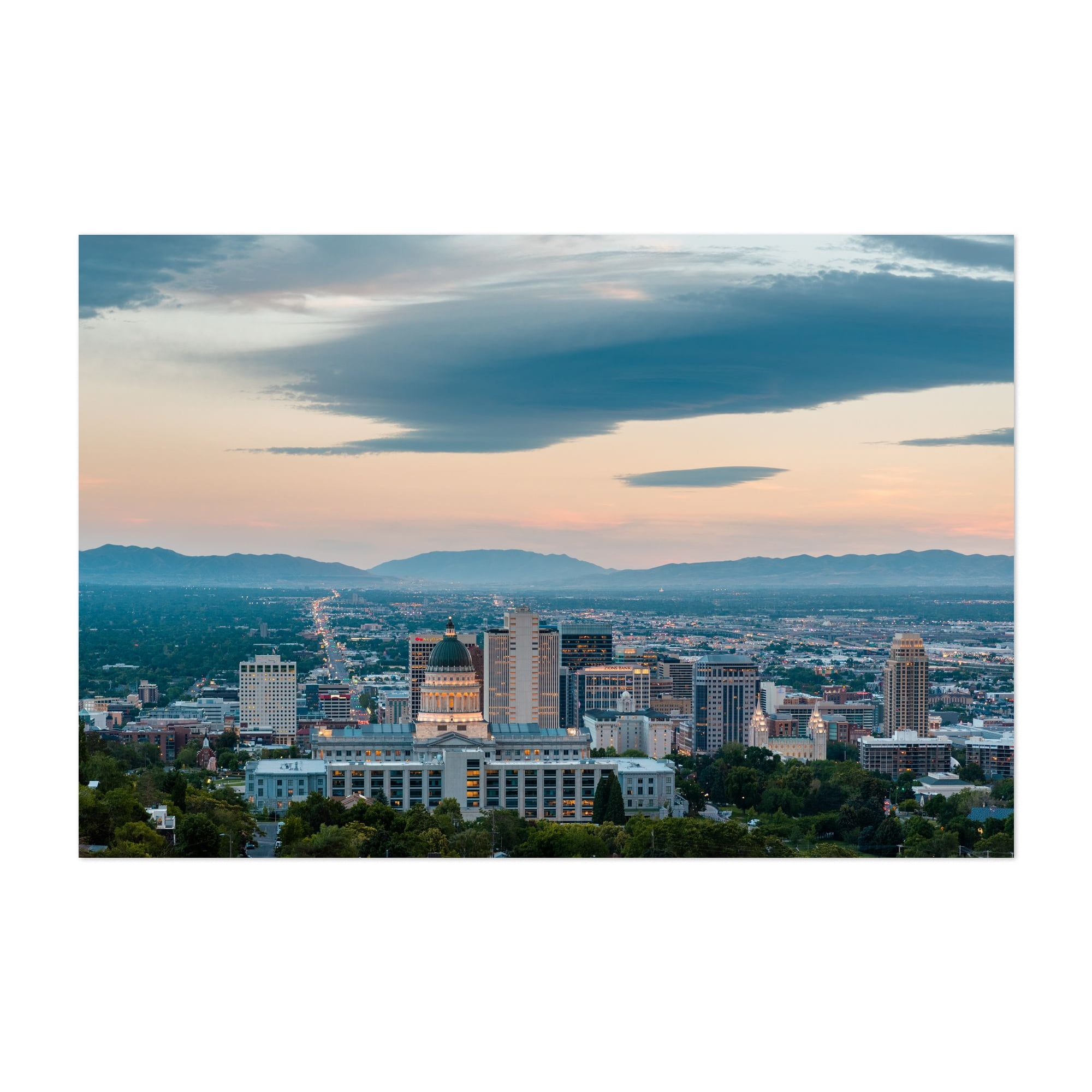 Downtown SLC 04 - Salt Lake City Utah Photography City Skyline ...