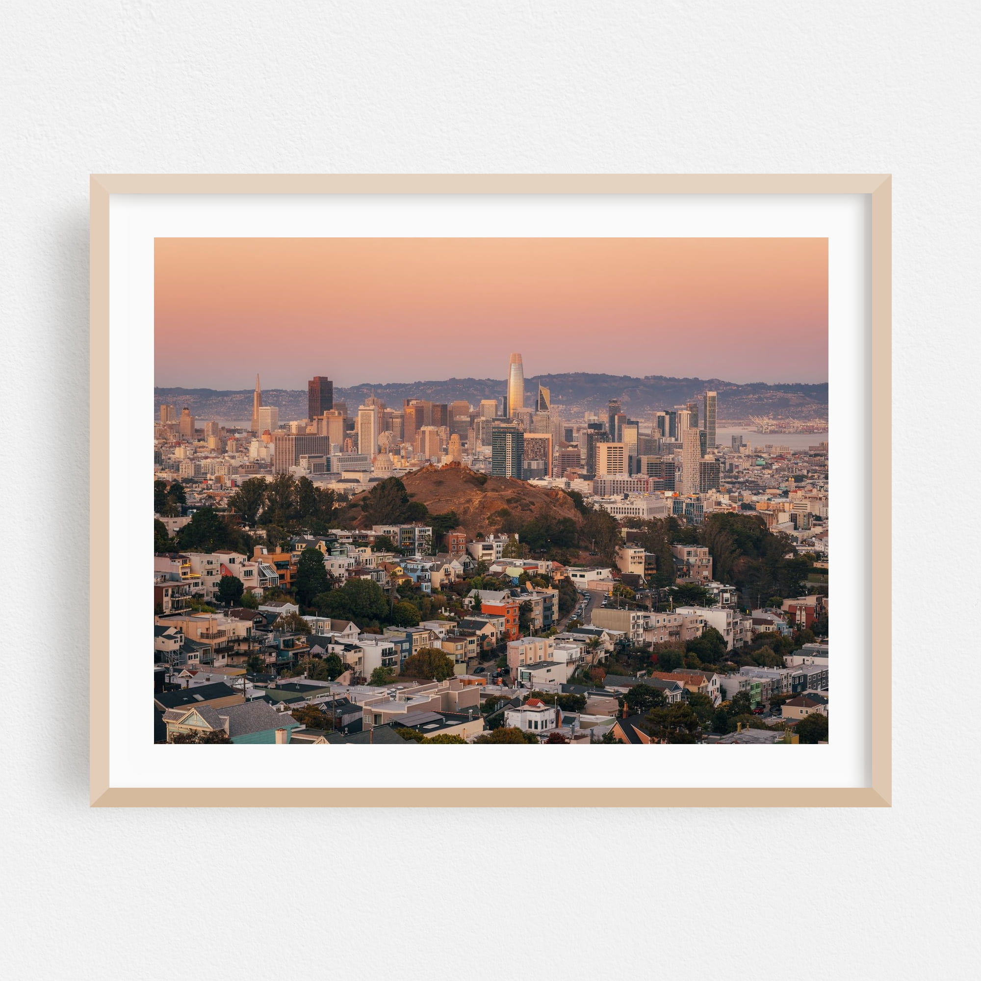 Downtown from Tank Hill, San Francisco 01 - San Francisco California ...
