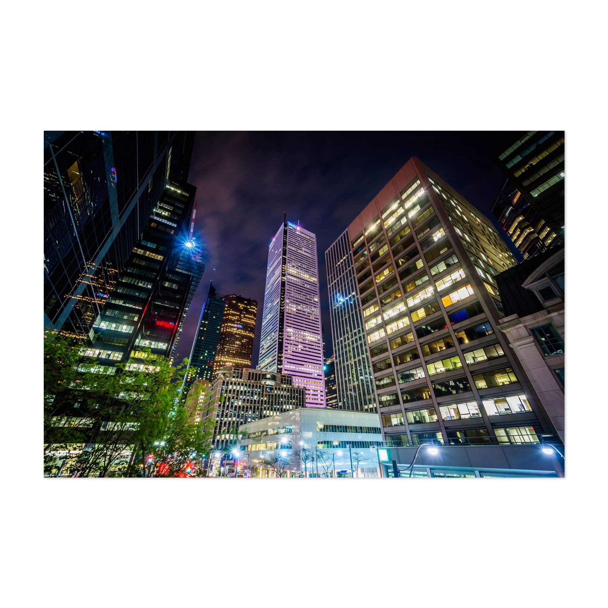 Downtown Toronto - Toronto Ontario Canada Photography Unframed Wall Art ...