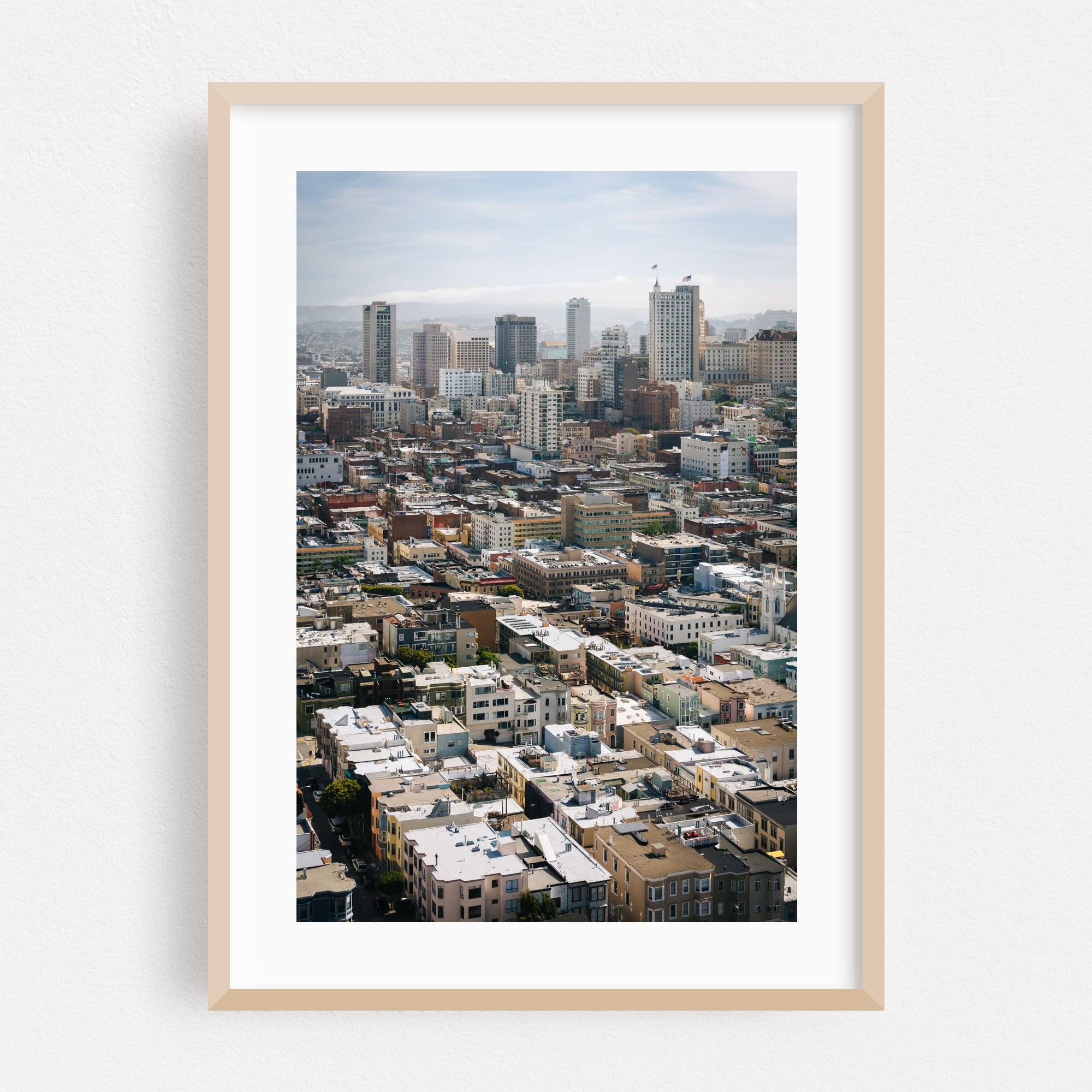 Downtown from Coit Tower 03 - San Francisco California Photography Oak ...